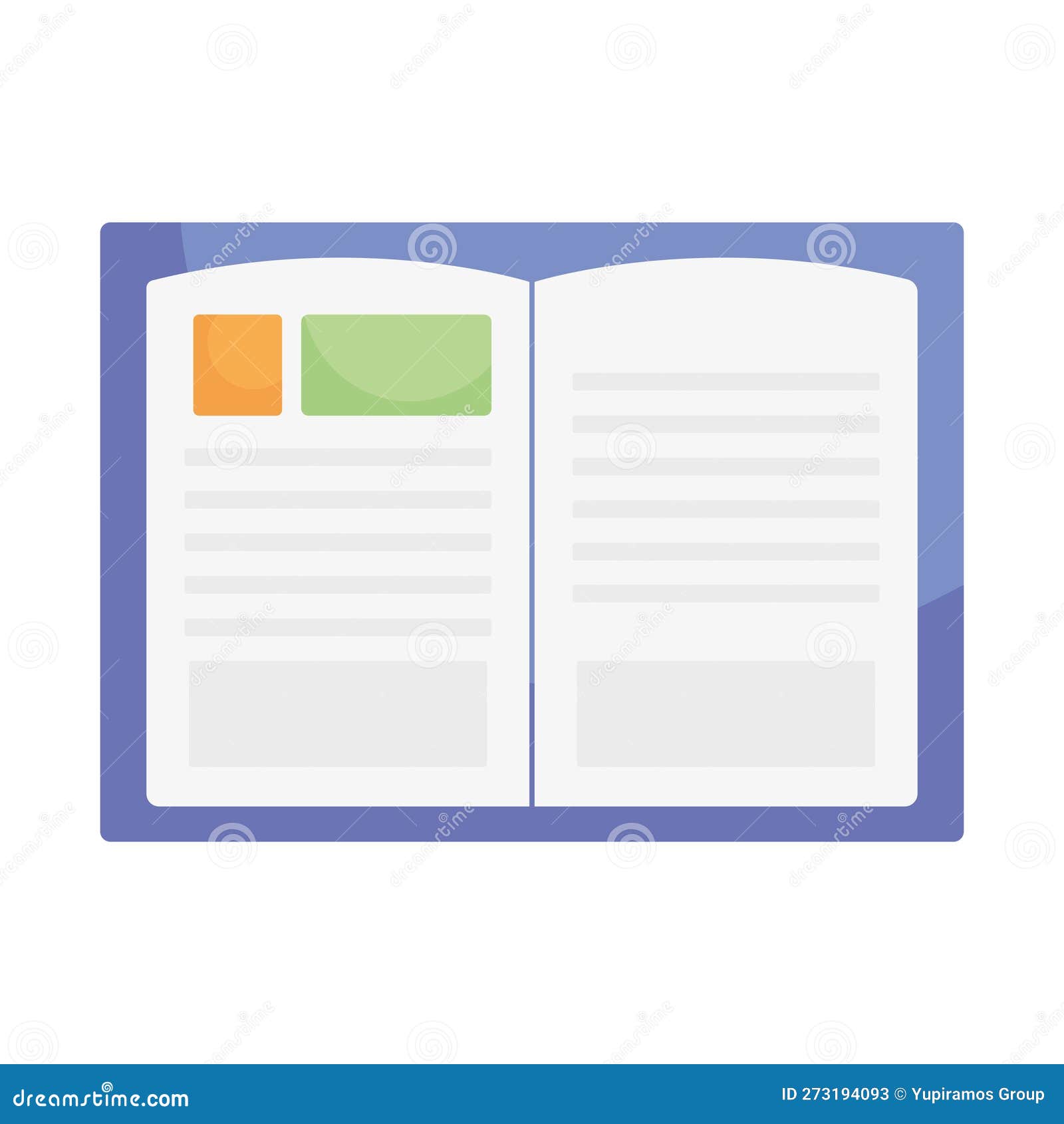 Open book school stock vector. Illustration of knowledge - 273194093