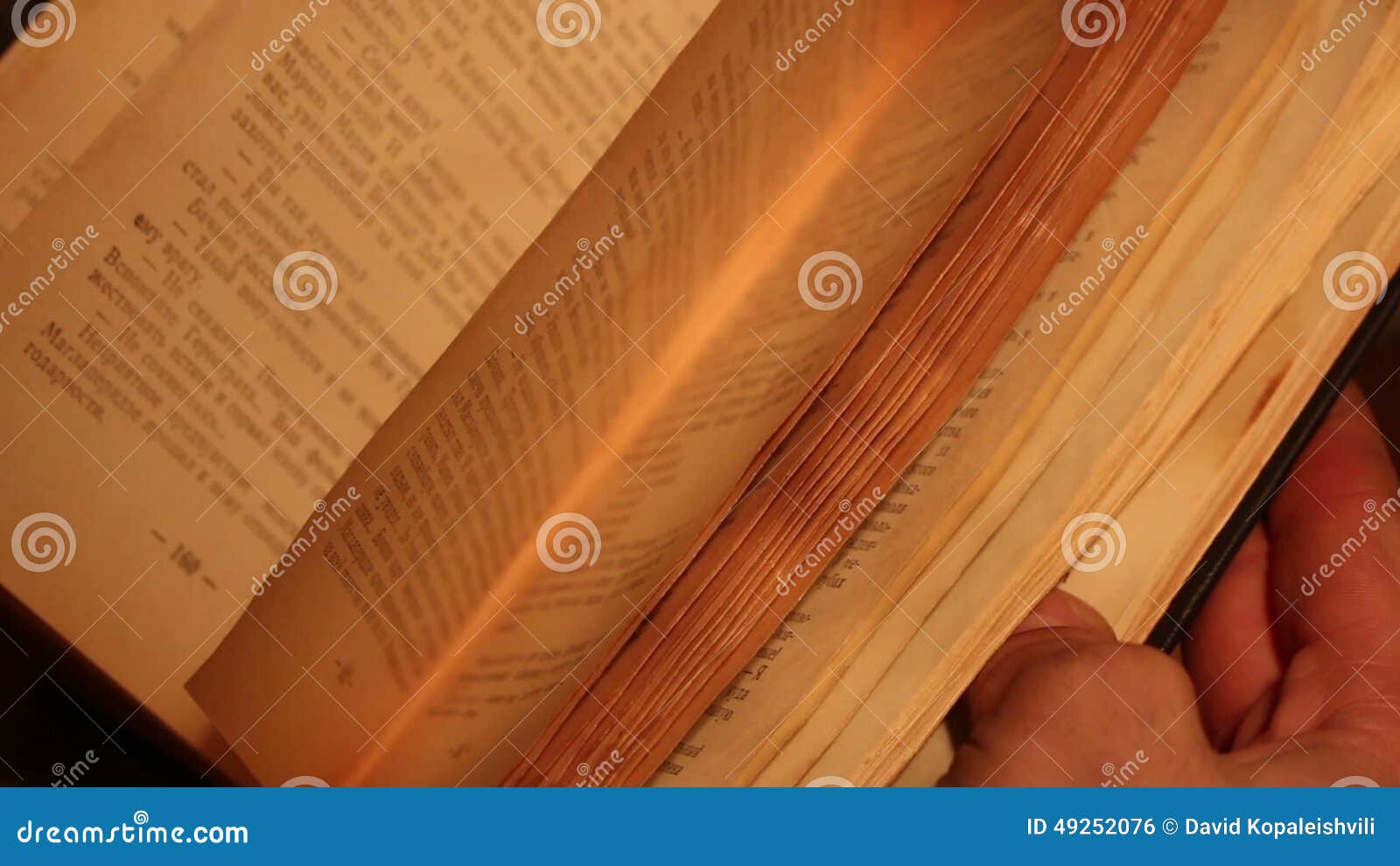 Open book stock footage. Video of vintage, professional - 49252076