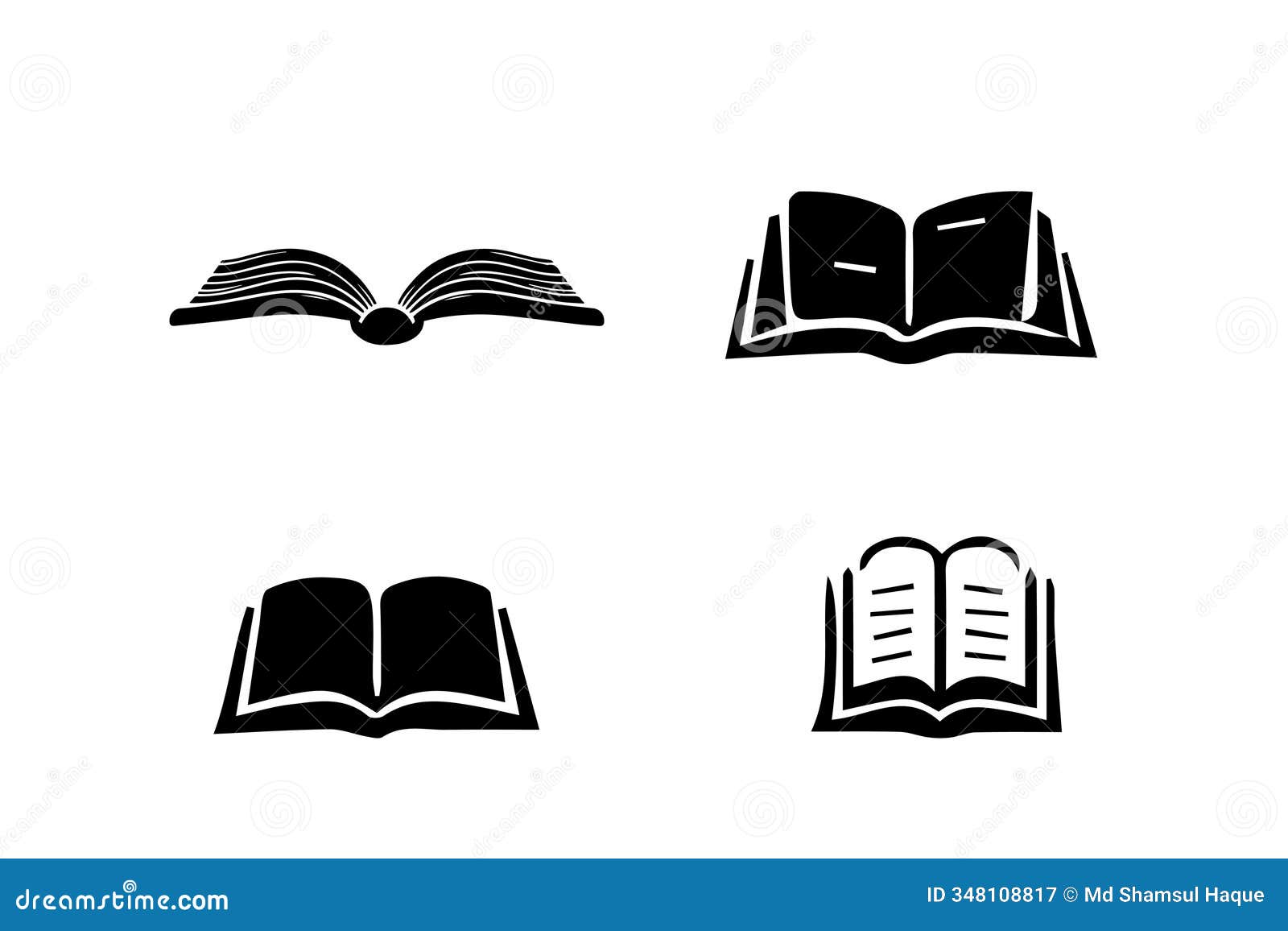Open Book Silhouette Vector Illustration Art Work Stock Illustration ... Open Book Silhouette Vector Illustration Art Work Stock Illustration ...