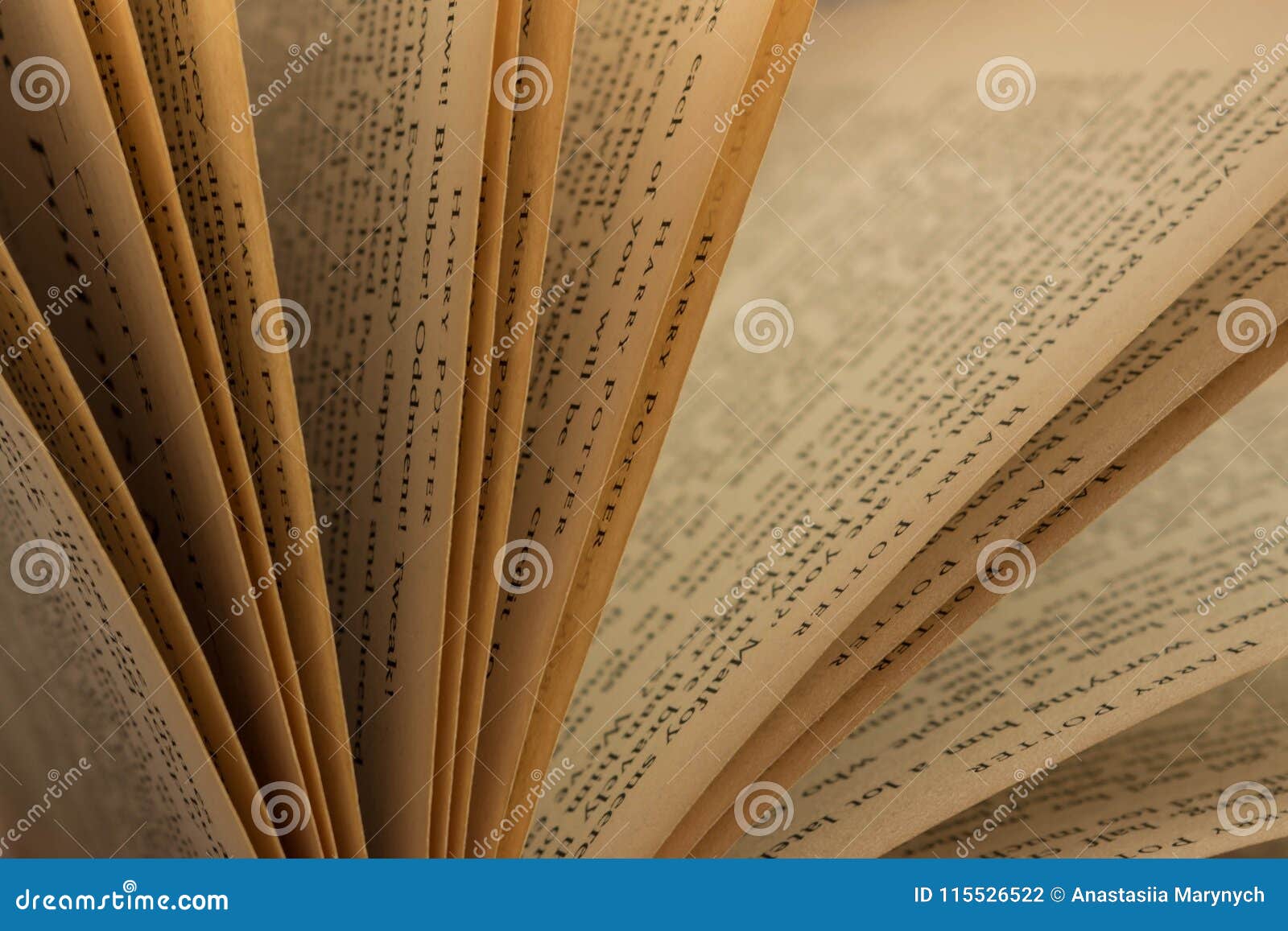Open Book, Study and Teaching Concept Stock Photo - Image of ...