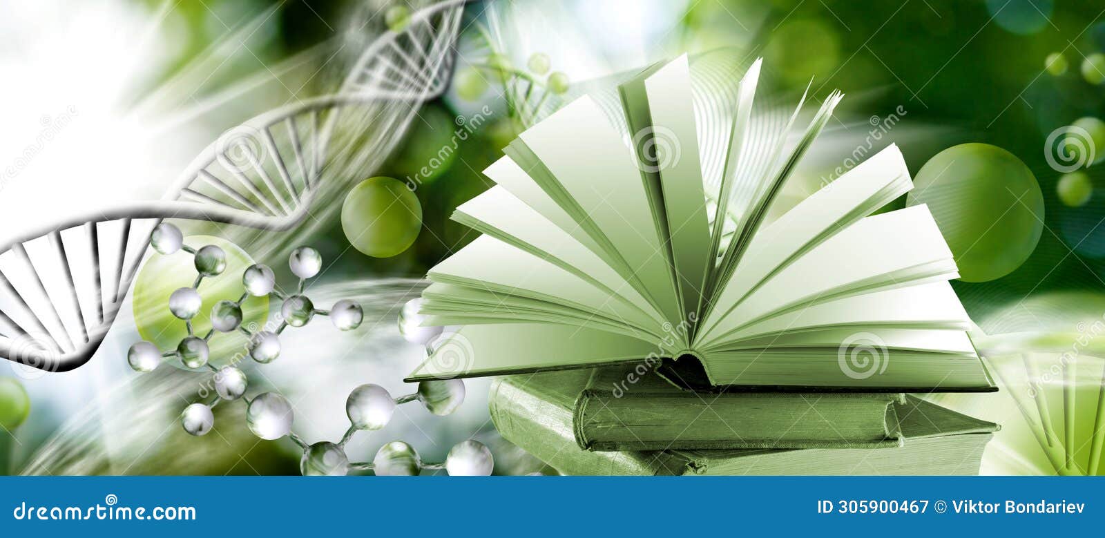 An Open Book Symbolizing the Source of Knowledge. a Book Lying on a ...