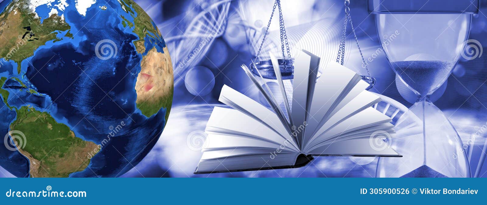 An Open Book Symbolizing the Source of Knowledge. a Book Lying on a ...