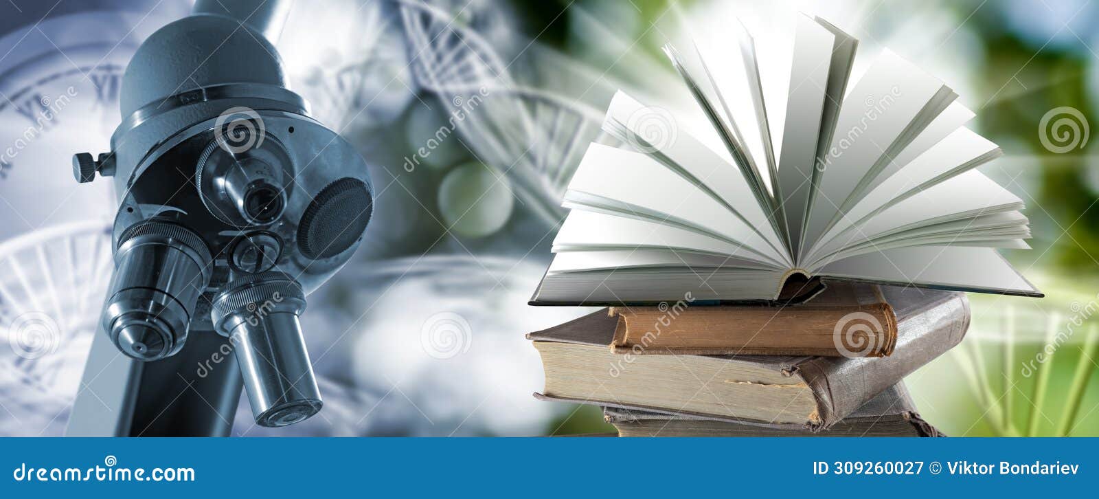 An Open Book Symbolizing the Source of Knowledge. a Book Lying on a ...