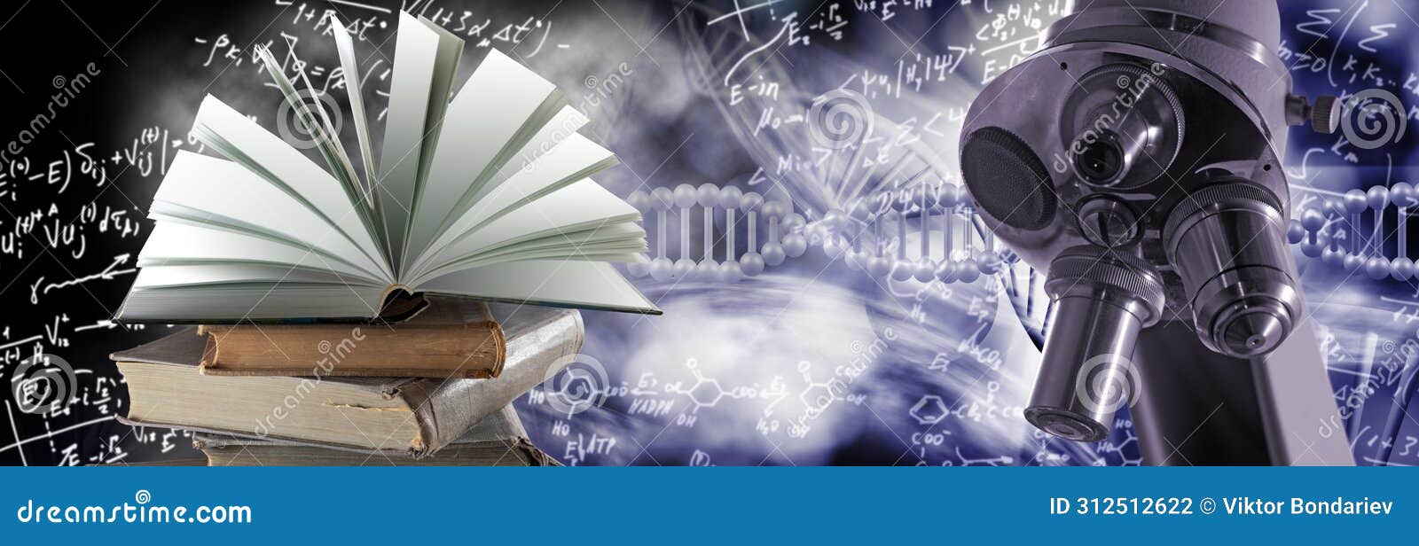 An Open Book Symbolizing the Source of Knowledge. a Book Lying on a ...