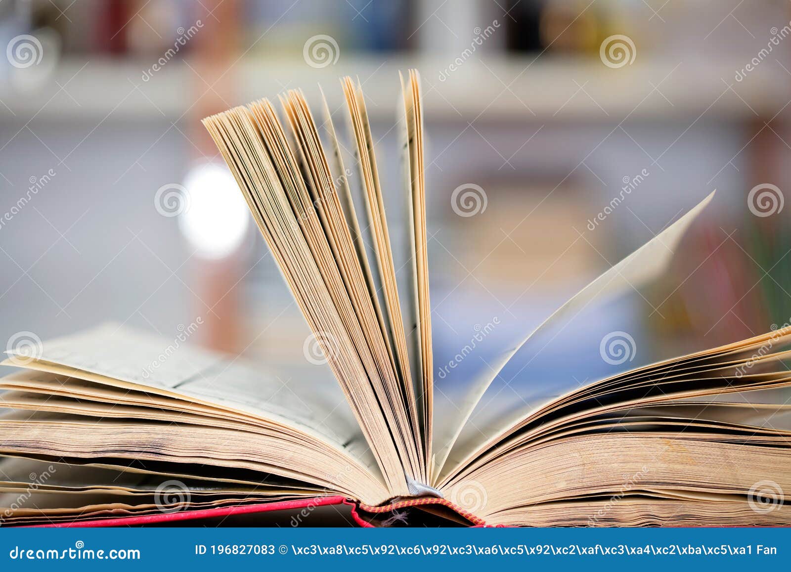 An open book on table stock image. Image of books, education - 196827083