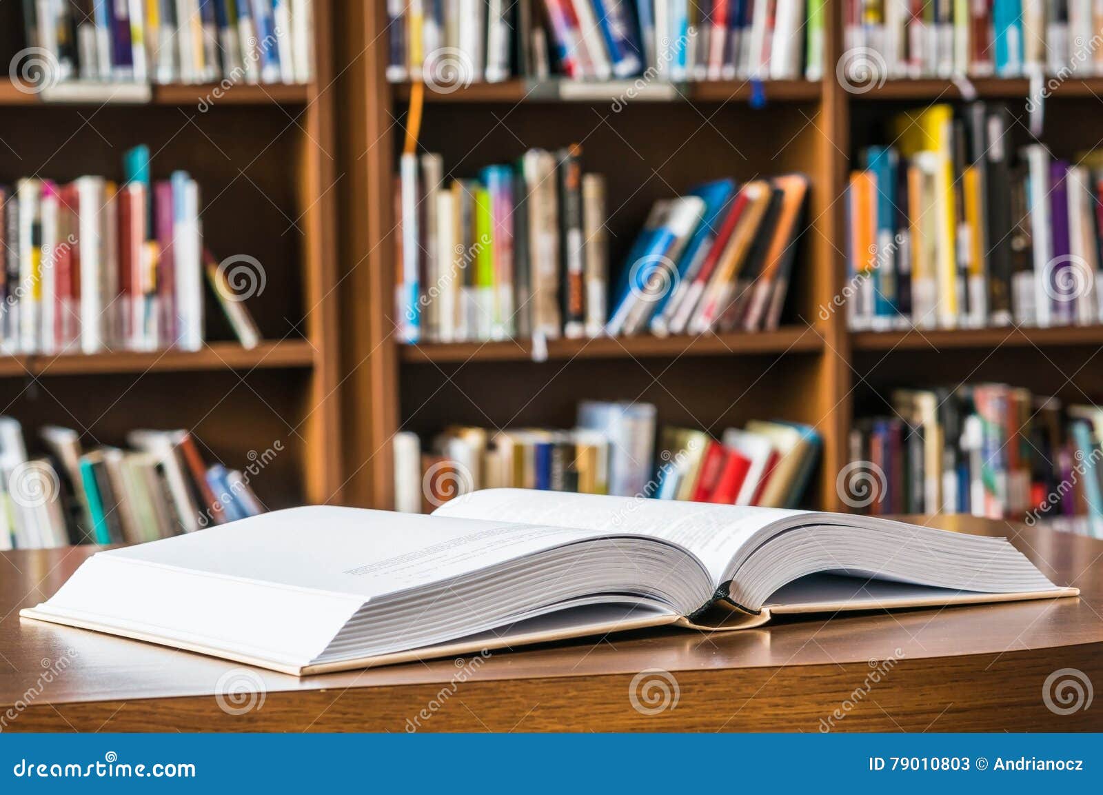 Open book on the table stock image. Image of periodical - 79010803
