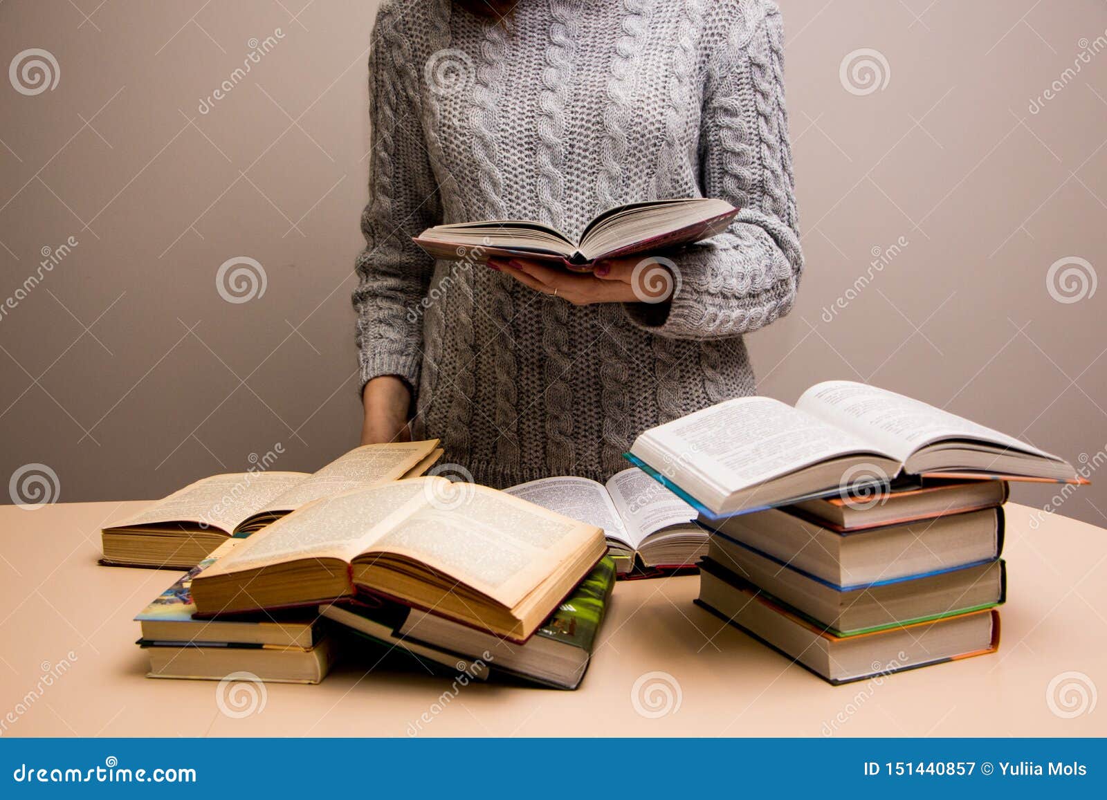 Open book on the table stock image. Image of leaf, education - 151440857