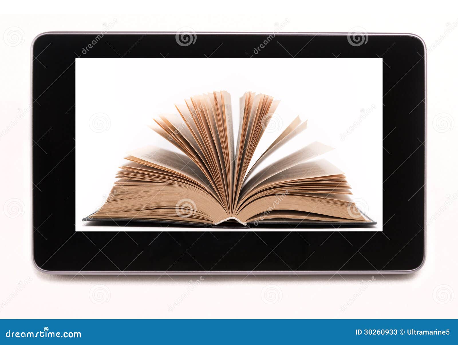 Bookstore in Table Computer Stock Image - Image of education ...