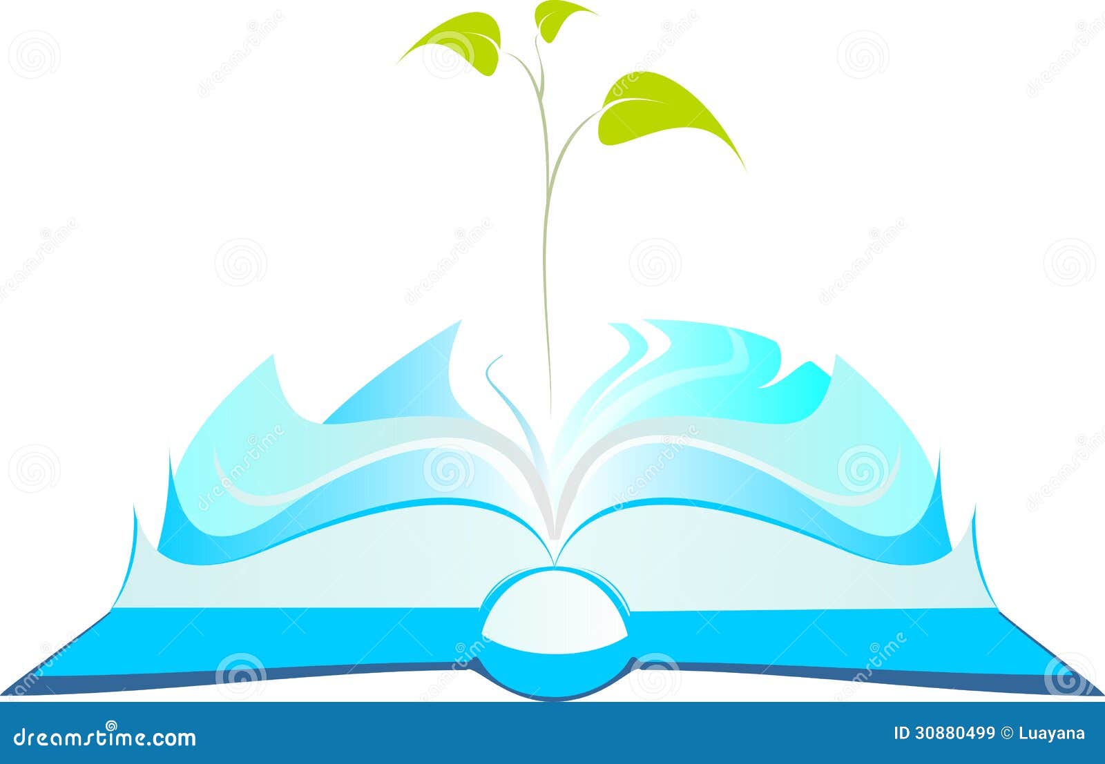 Tree Sprout And Plants Vector Icons. Seedling And Hand Planting ...