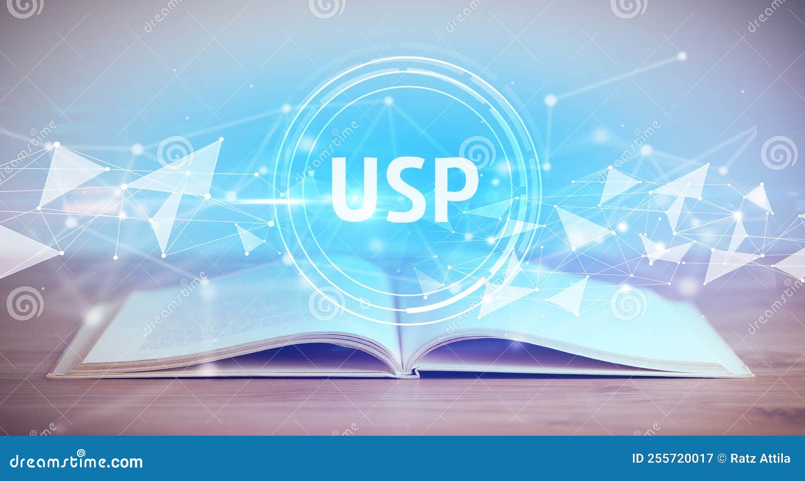 Open Book with Abbreviation Concept Stock Image - Image of secure ...