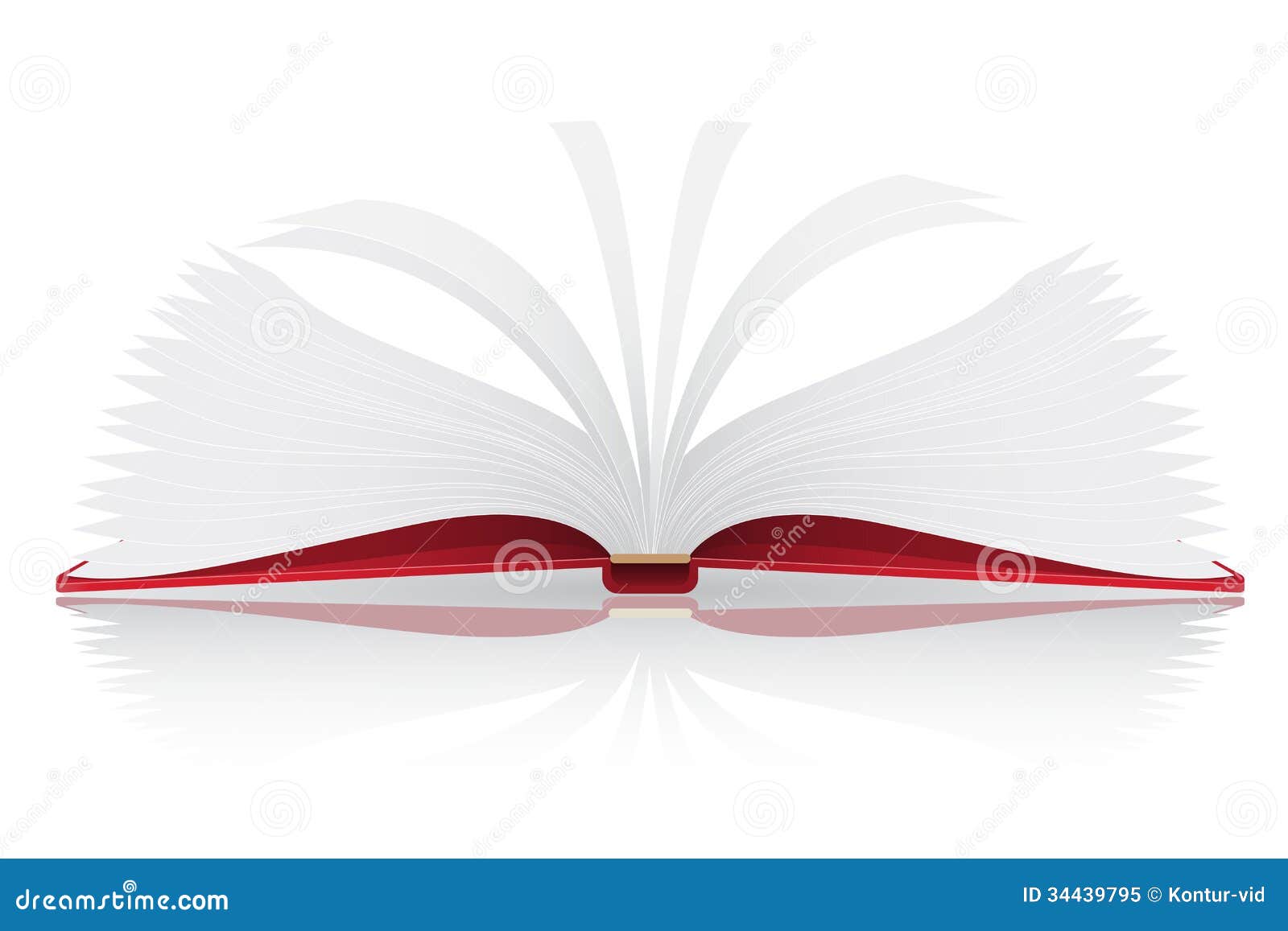 Open Book Vector Illustration Stock Vector - Illustration of concepts ...