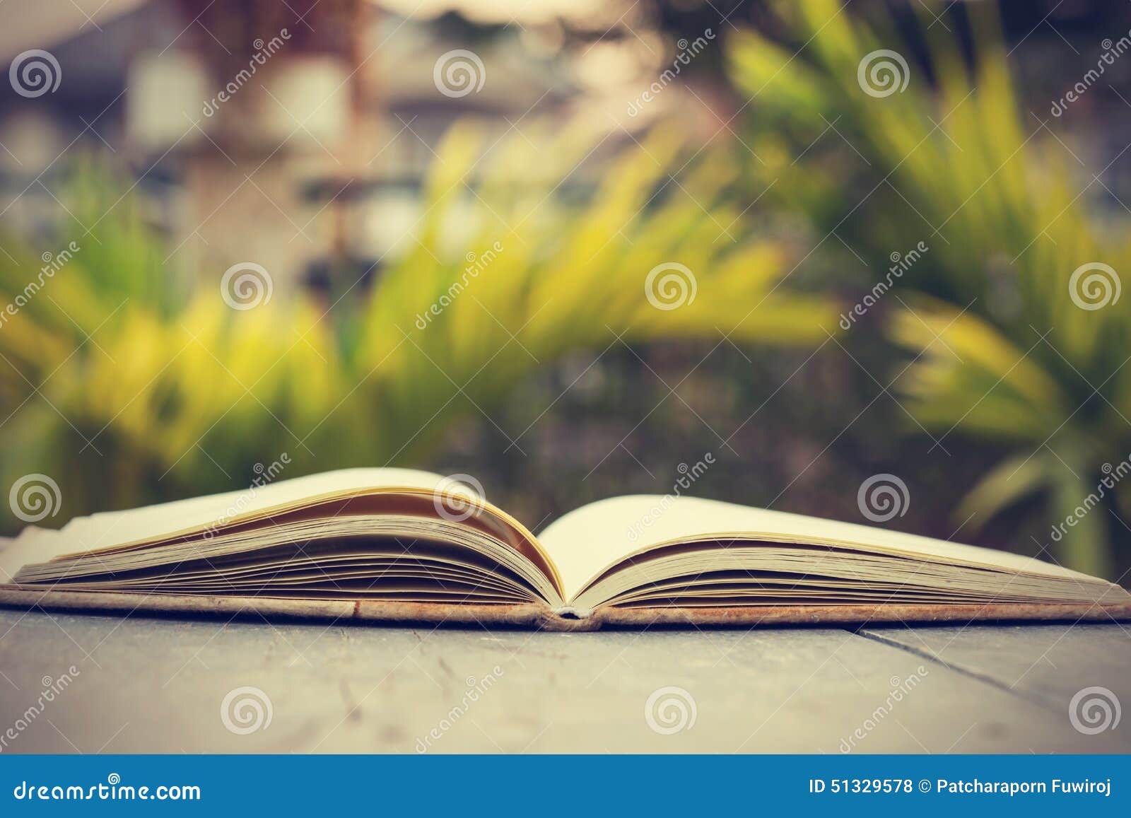 Open Book - Vintage Effect Style Picture Processing Stock Photo - Image ...