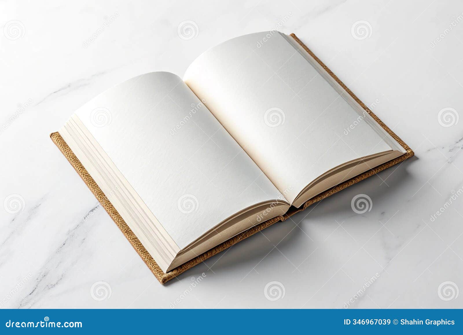 The Open Book. on a White Background Stock Image - Image of education ...