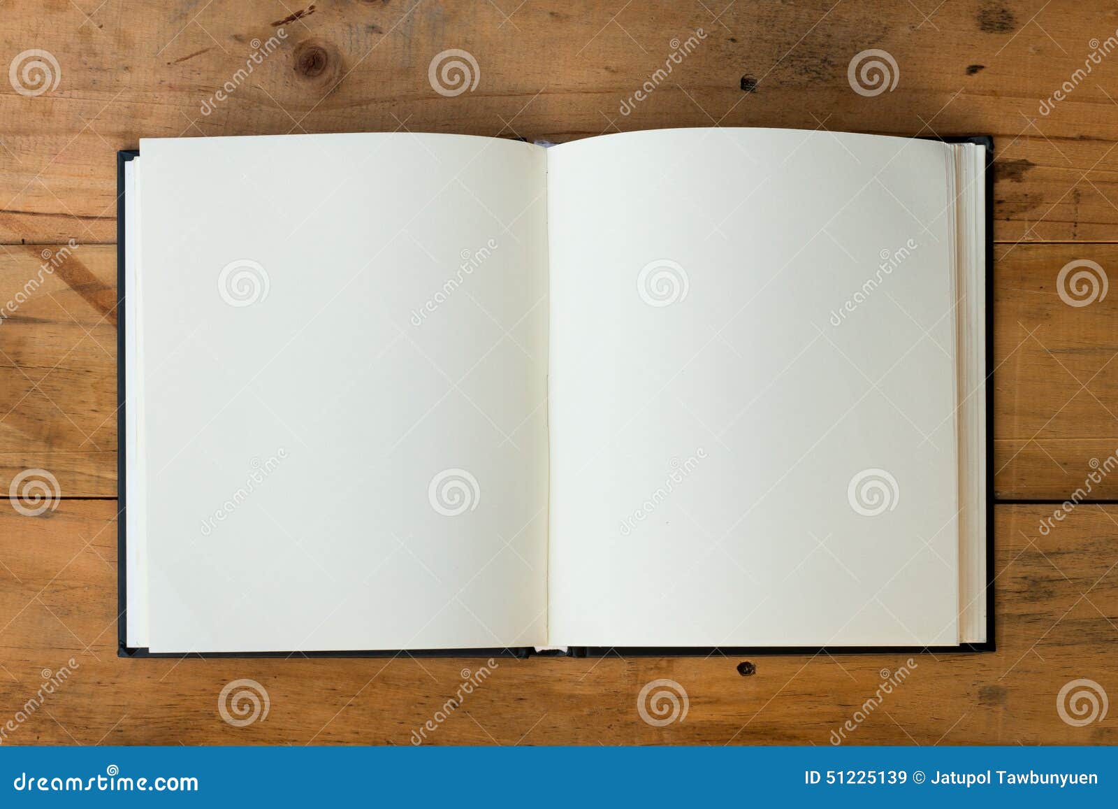 Open book on wood table stock image. Image of history - 51225139