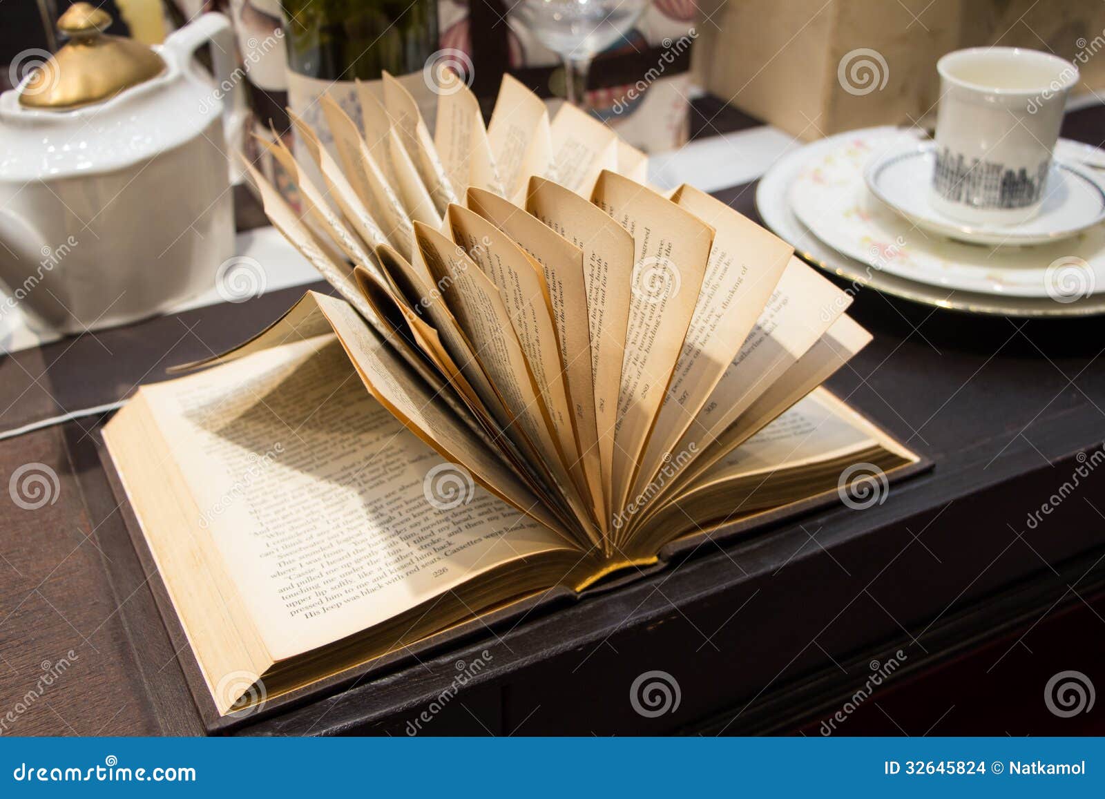 Open book stock photo. Image of story, literature, quare - 32645824