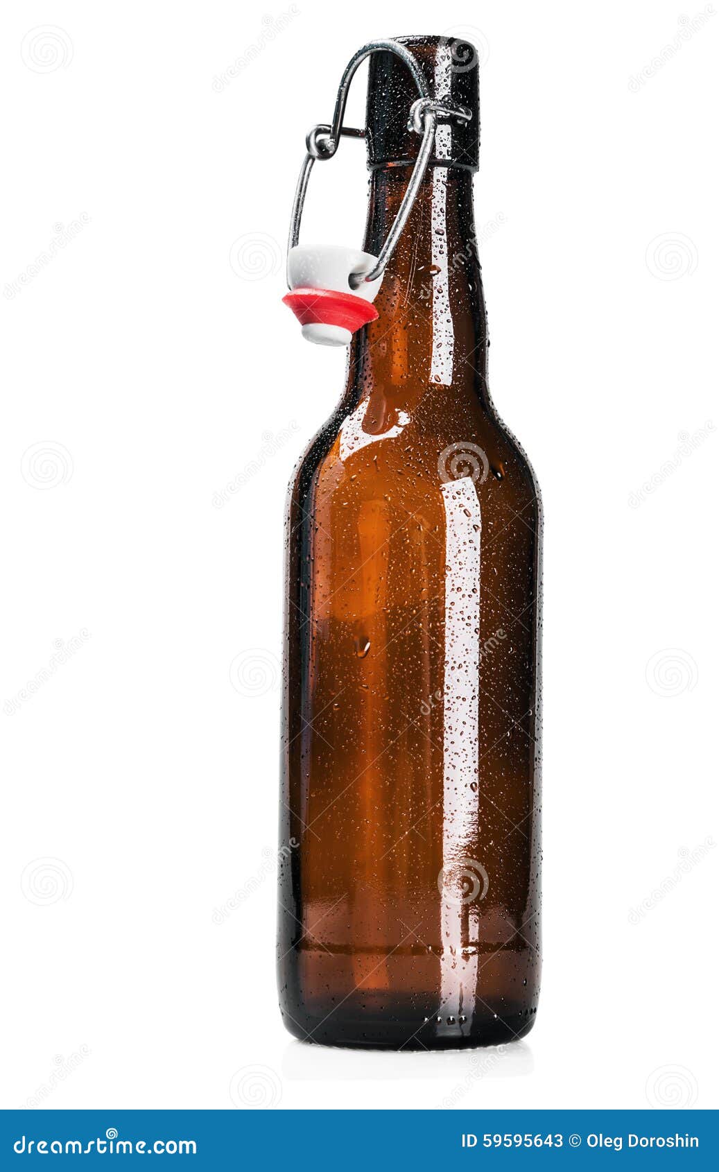 Open bottle of beer stock image. Image of object, brown - 59595643