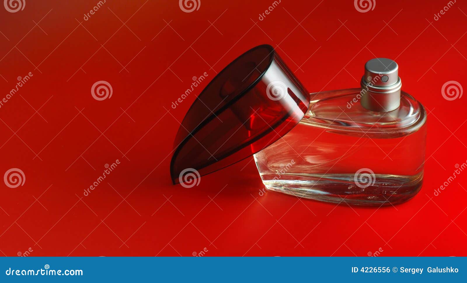 Open bottle perfume stock photo. Image of effect, bottle - 4226556
