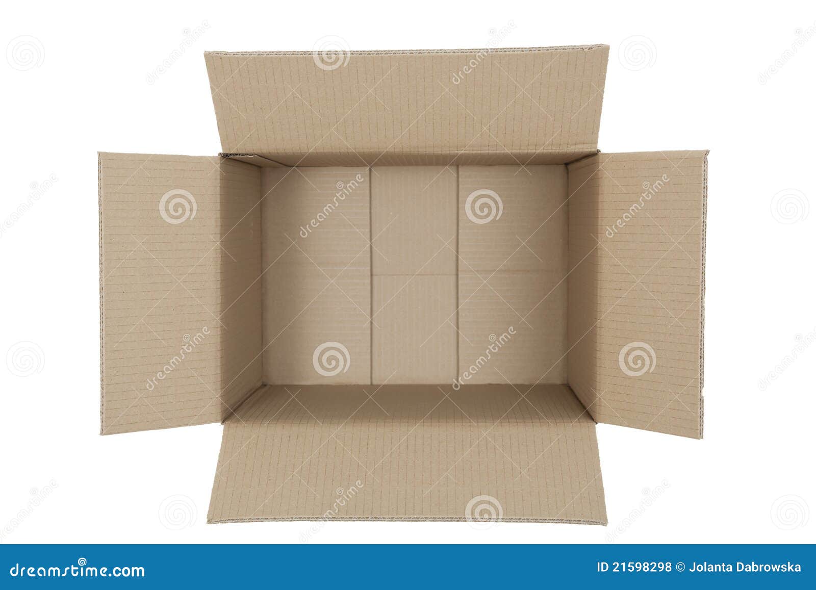 Open box stock photo. Image of open, empty, carton, close - 21598298
