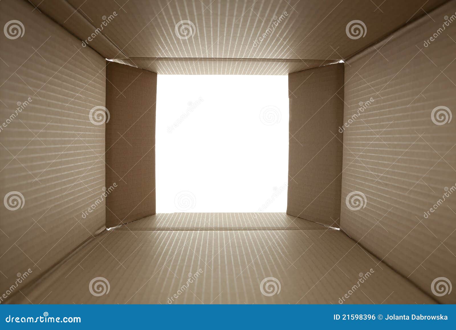 Open box stock photo. Image of carton, abstract, macro - 21598396