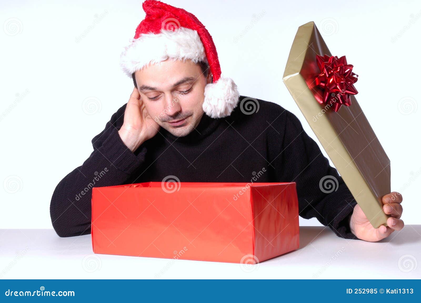 Open the box stock image. Image of opening, claus, hold - 252985