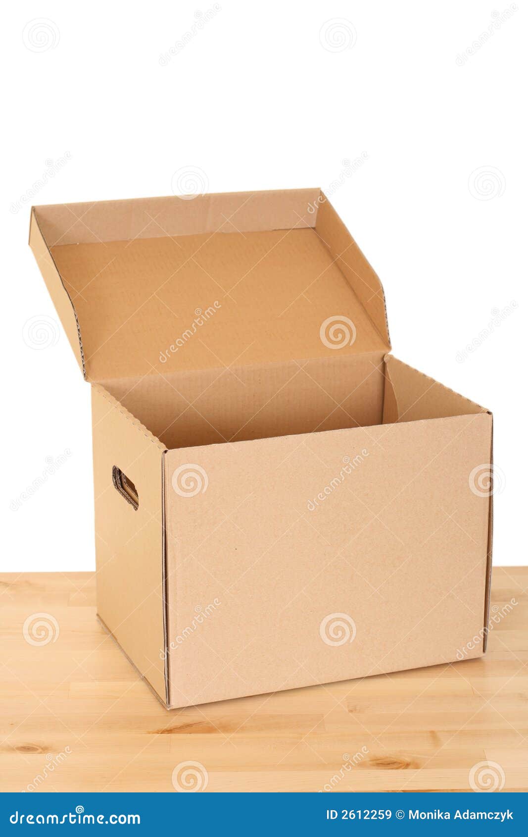 Open box stock image. Image of container, service, empty - 2612259