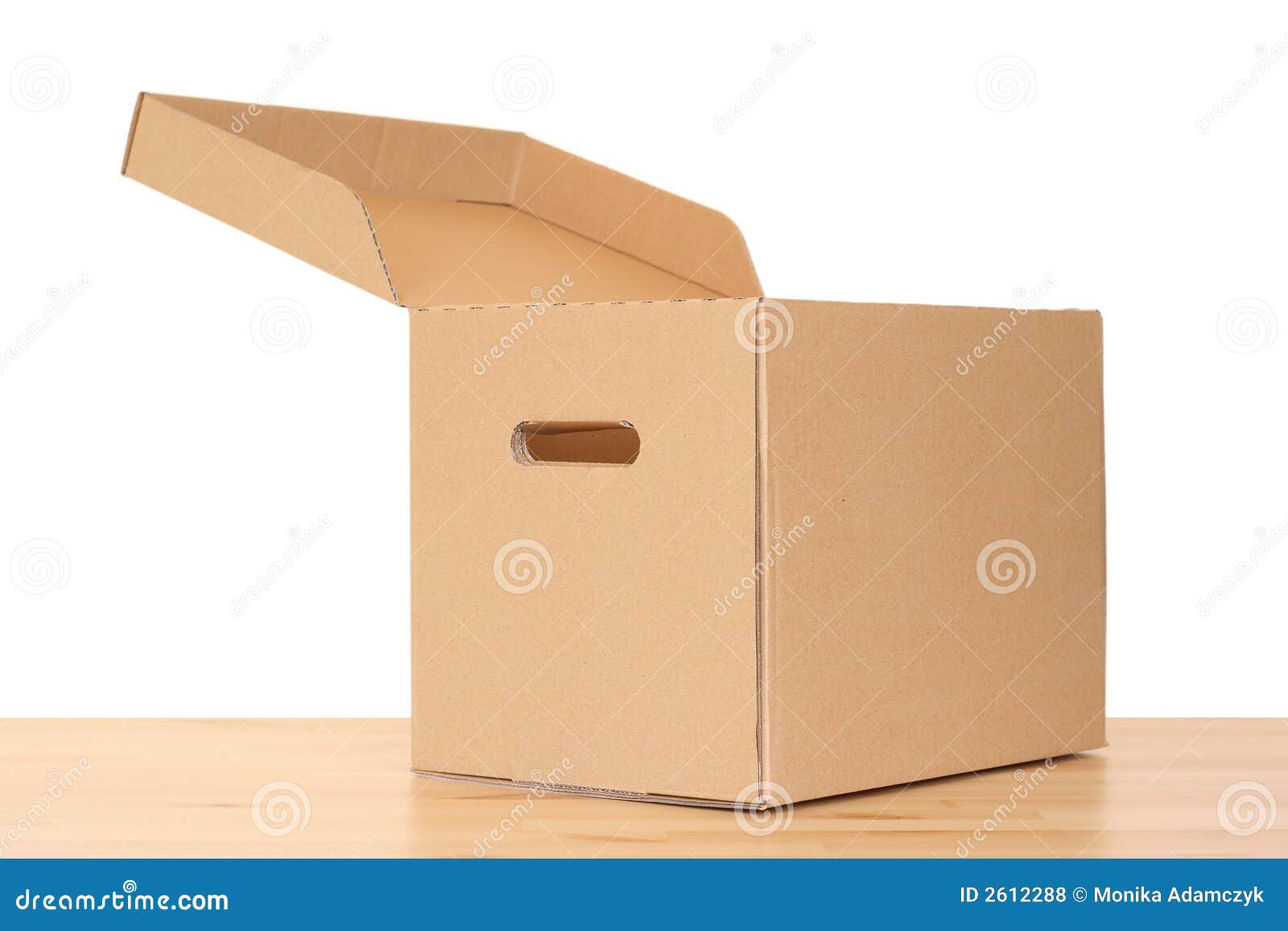 Open box stock photo. Image of transportation, packaging - 2612288