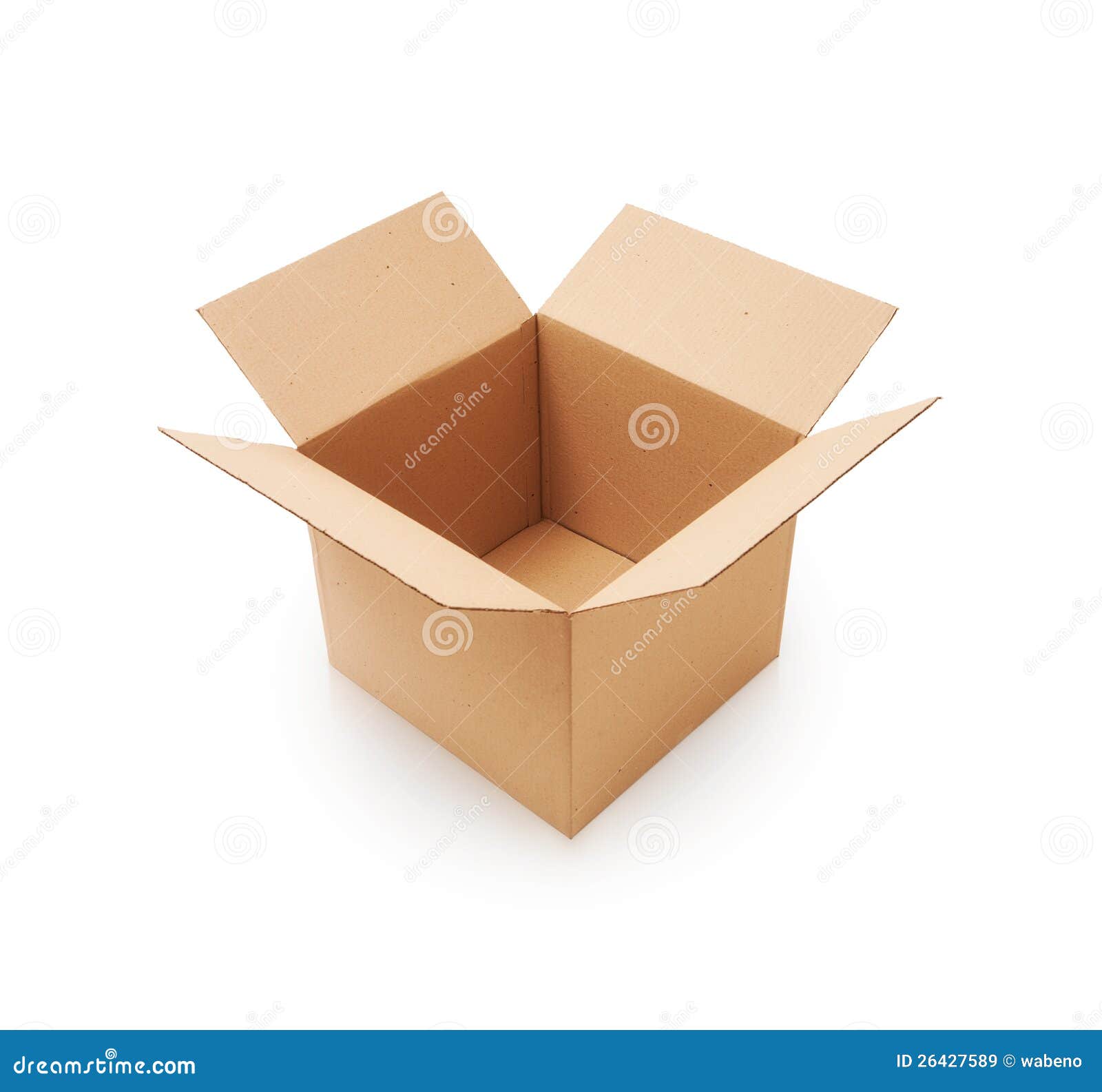 Open box stock image. Image of packaging, post, recycle - 26427589