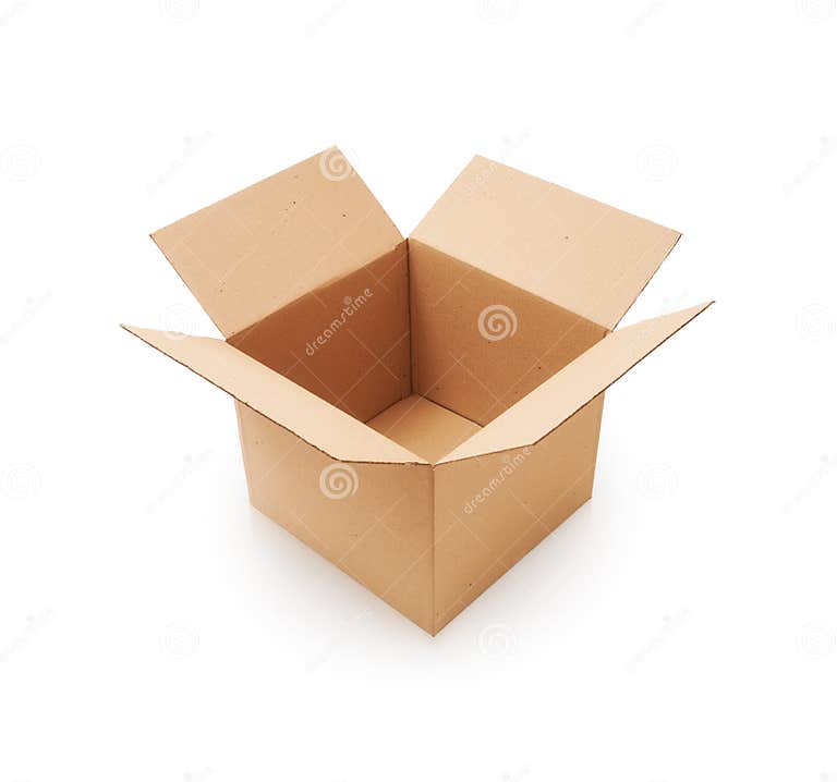 Open box stock image. Image of packaging, post, recycle - 26427589