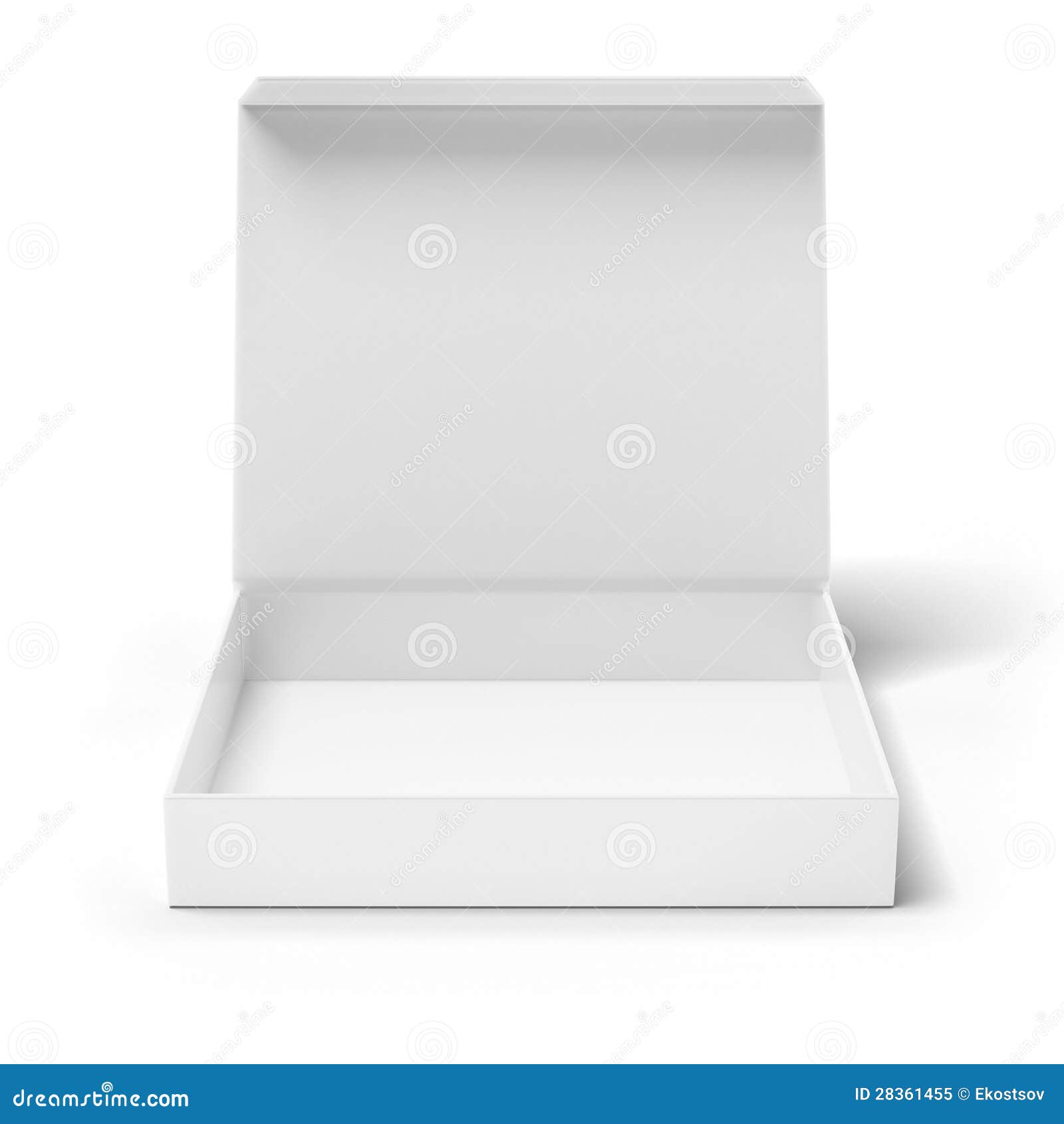 Open box stock illustration. Illustration of render, packer - 28361455