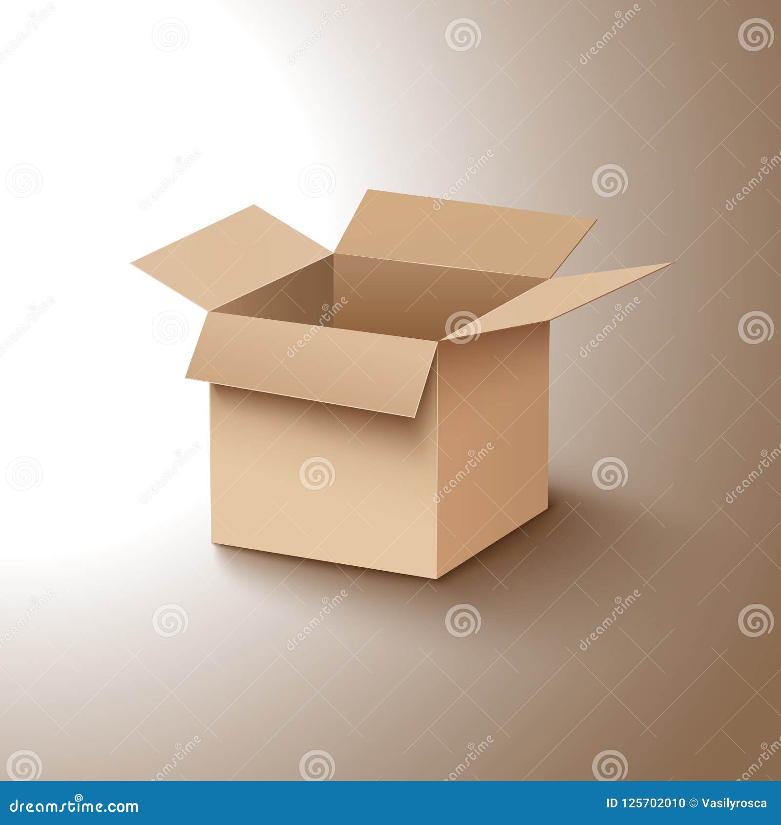 Box Carton Container Collection Isometric Icons Set Vector ...