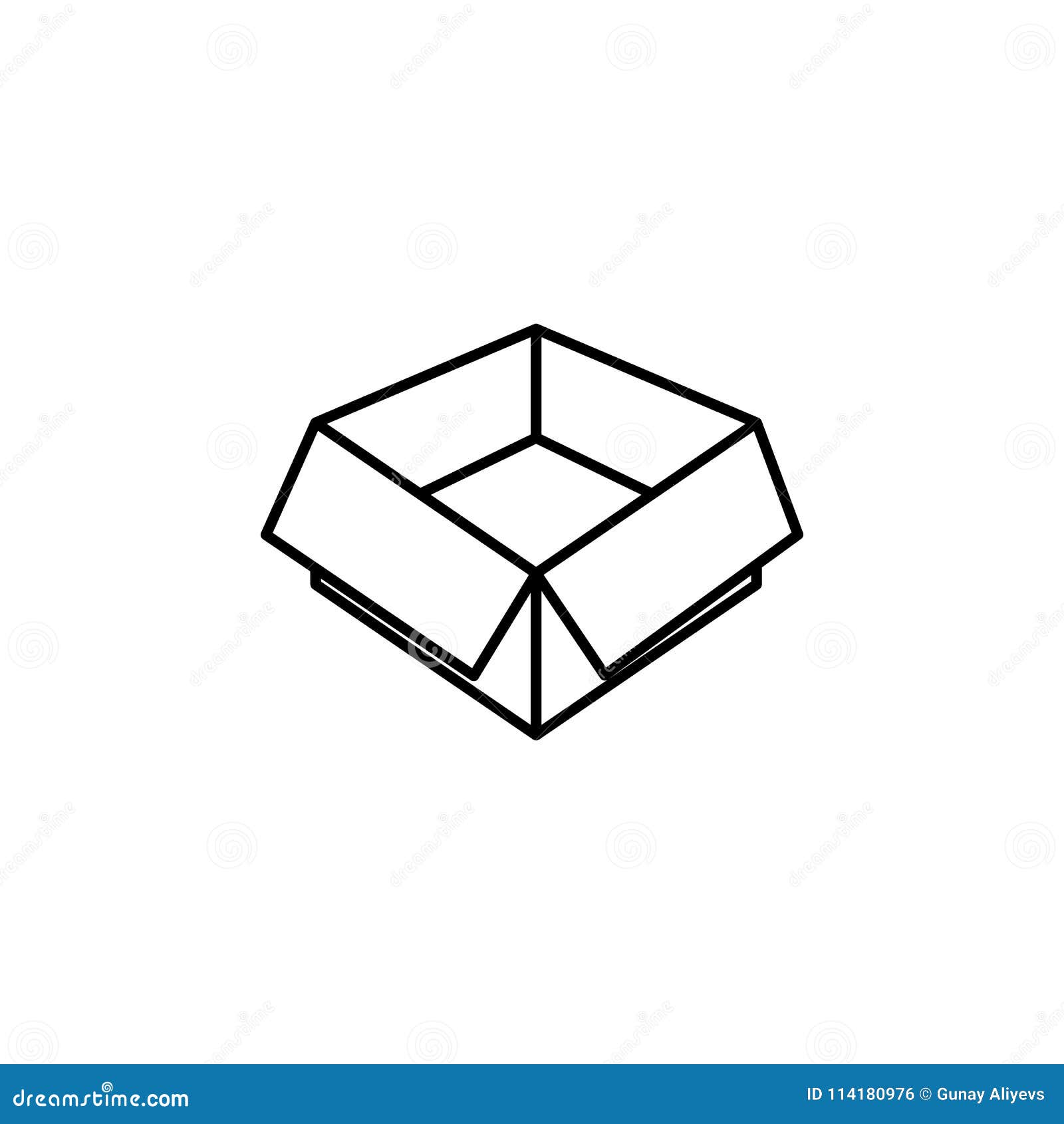 Open Box Icon. Element of Simple Icon for Websites, Web Design, Mobile ...