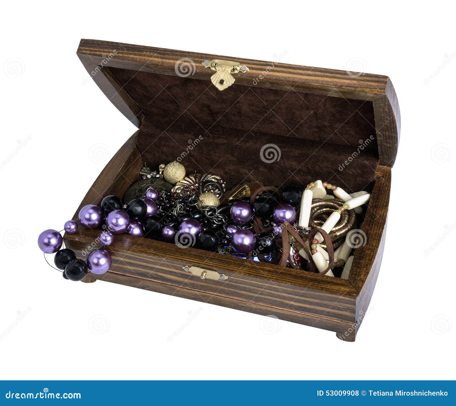 Open box for jewelry stock photo. Image of gold, earrings - 53009908