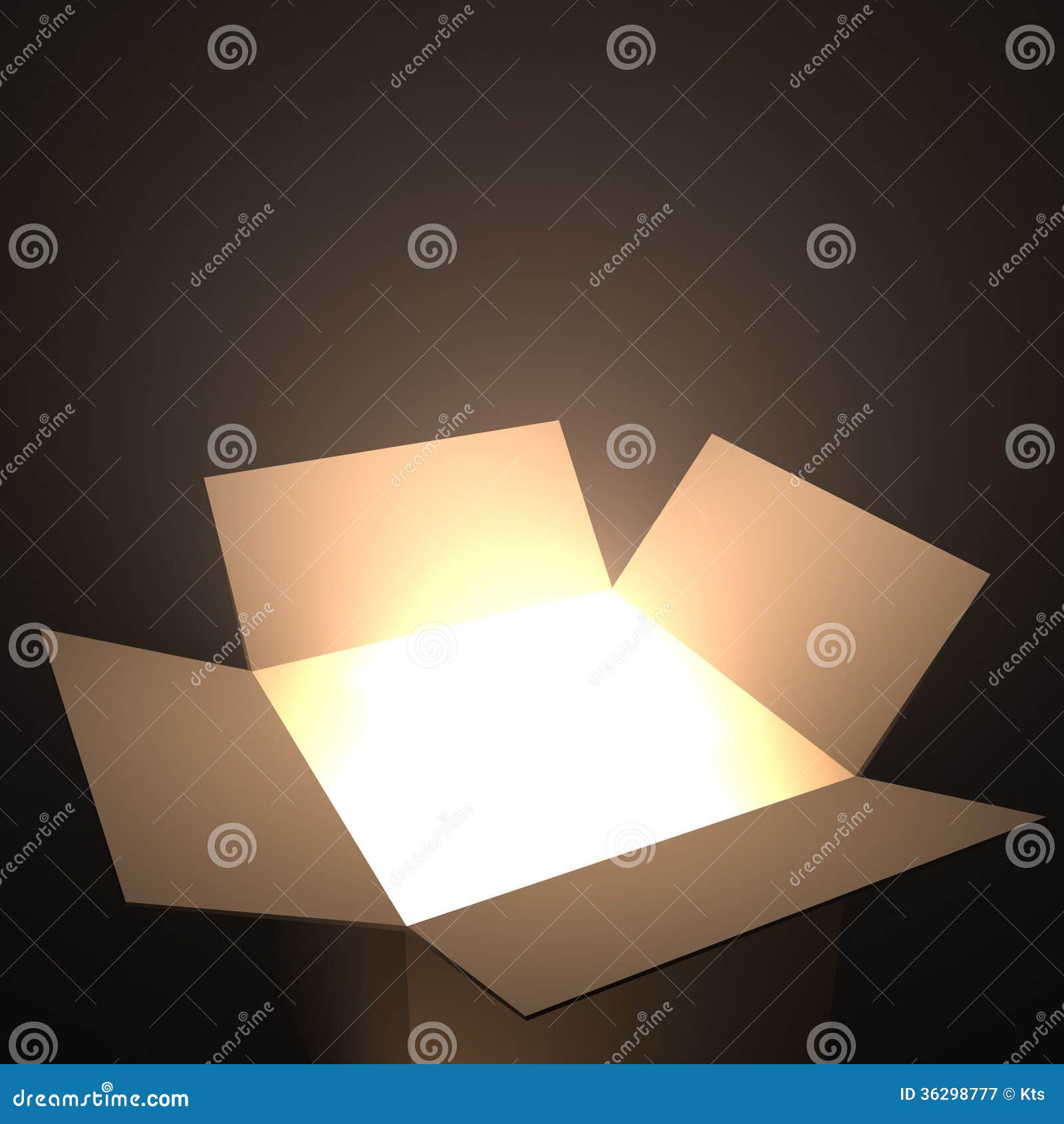Open Box stock illustration. Illustration of magic, gift - 36298777