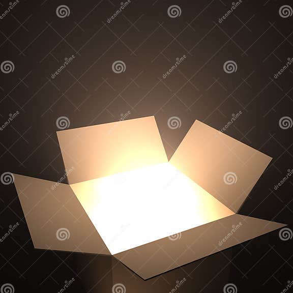 Open Box stock illustration. Illustration of magic, gift - 36298777
