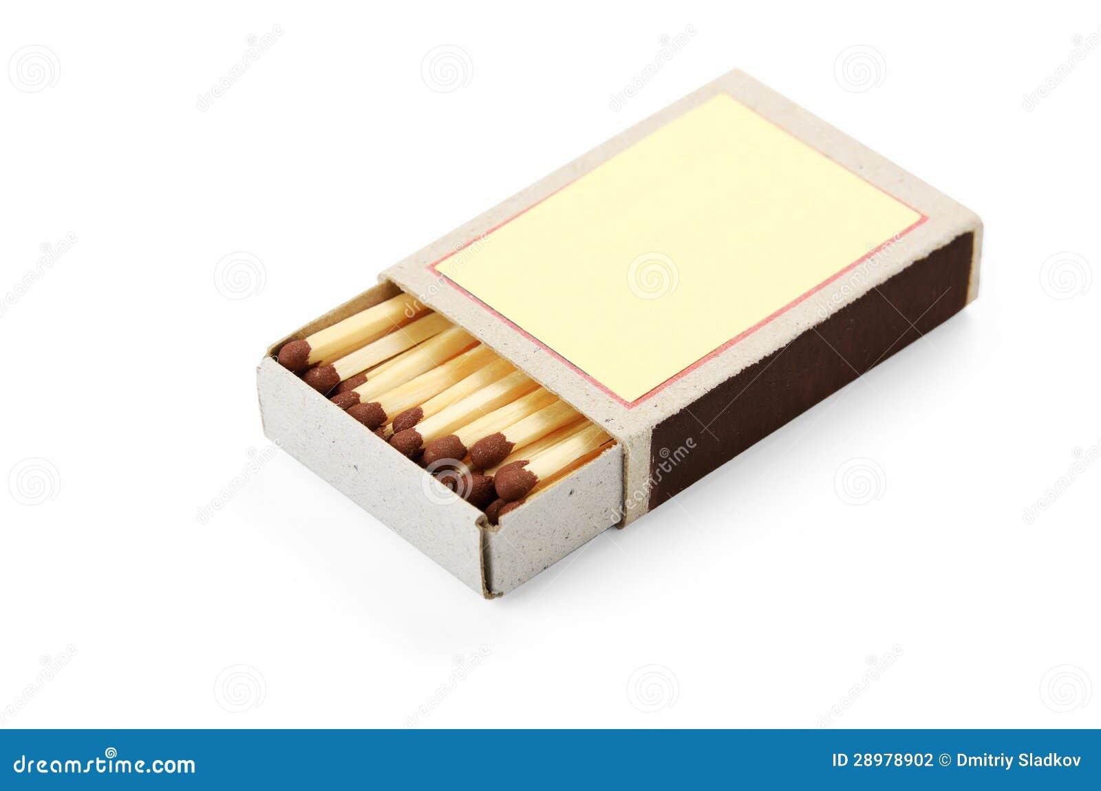 Open box of matches stock photo. Image of flammable, brown - 28978902