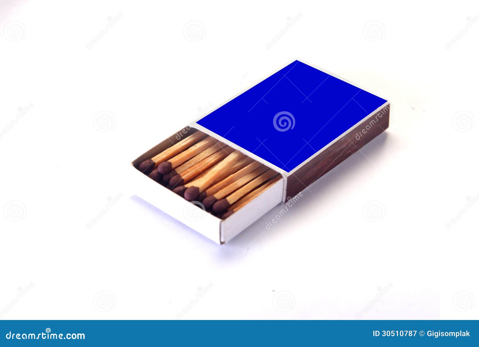 Open box of matches stock image. Image of matchstick - 30510787