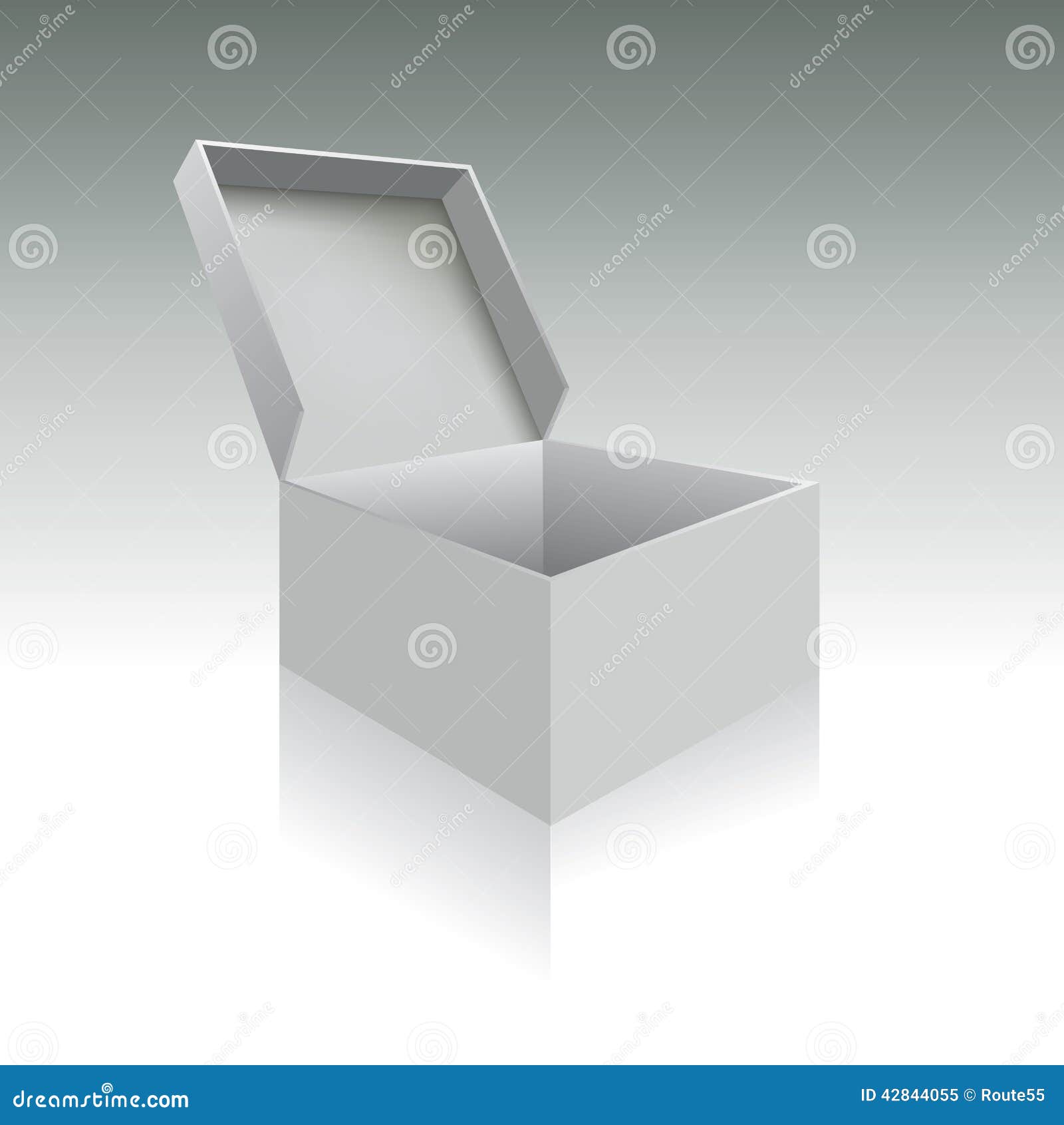 Open box stock vector. Illustration of empty, parcel - 42844055