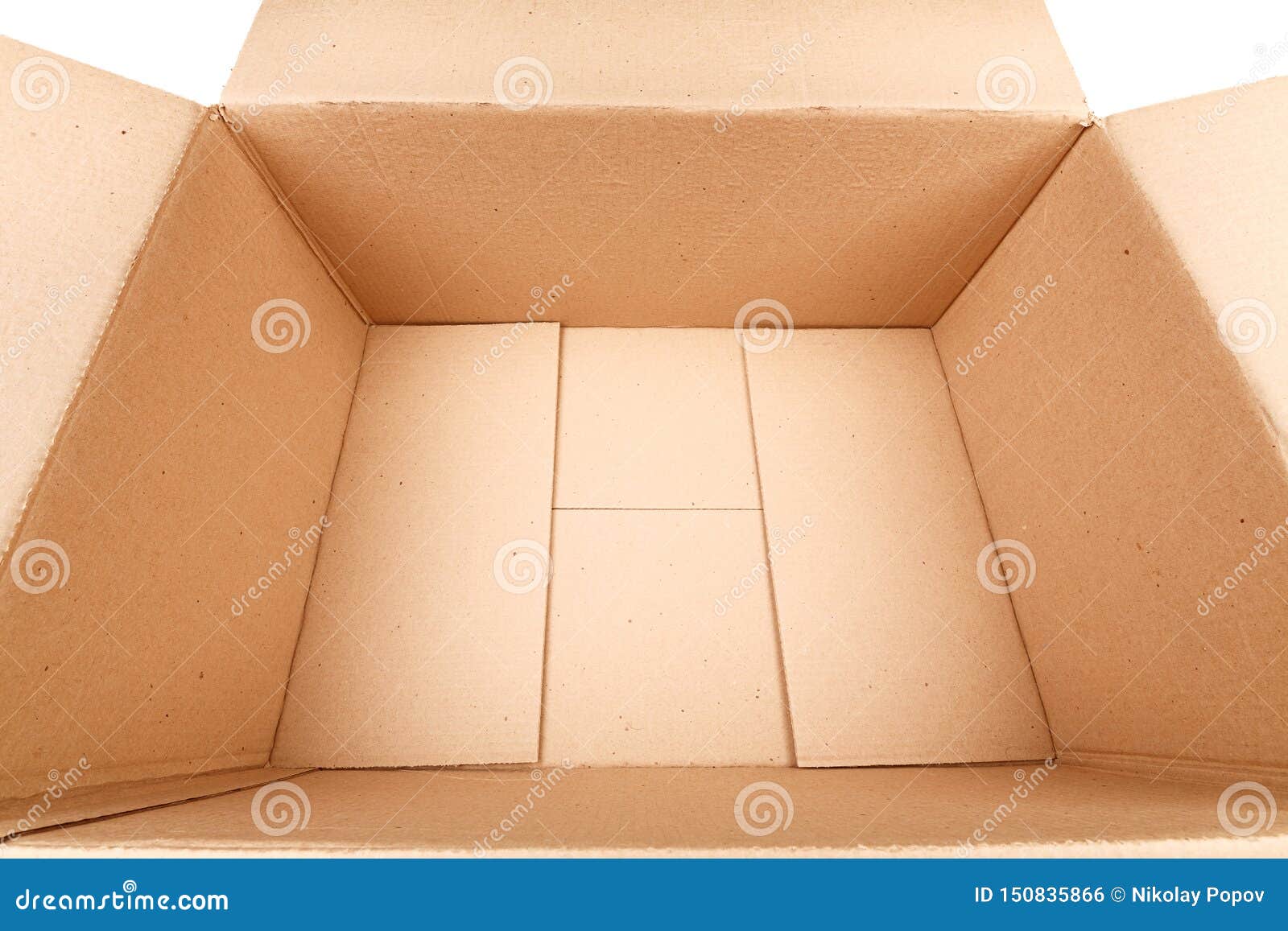 Open box for things stock photo. Image of packaging - 150835866