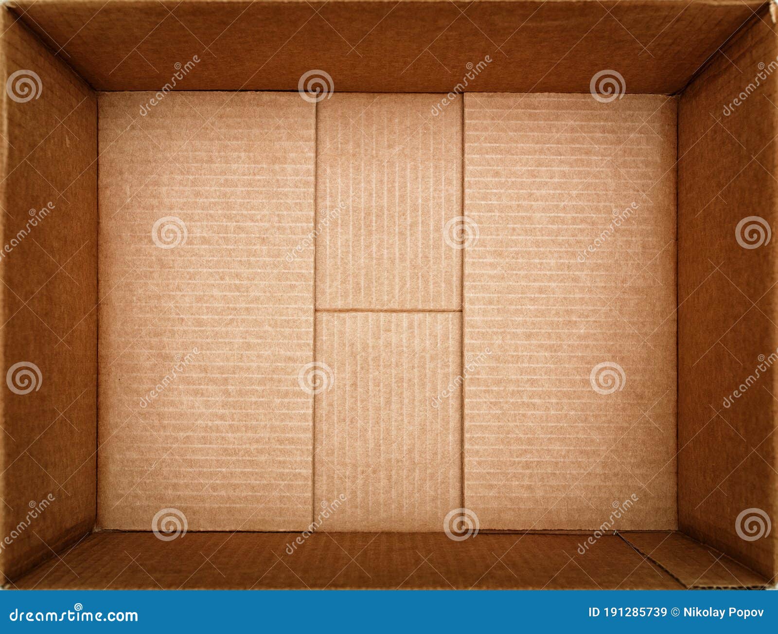 Open box for things stock image. Image of paper, clipping - 191285739