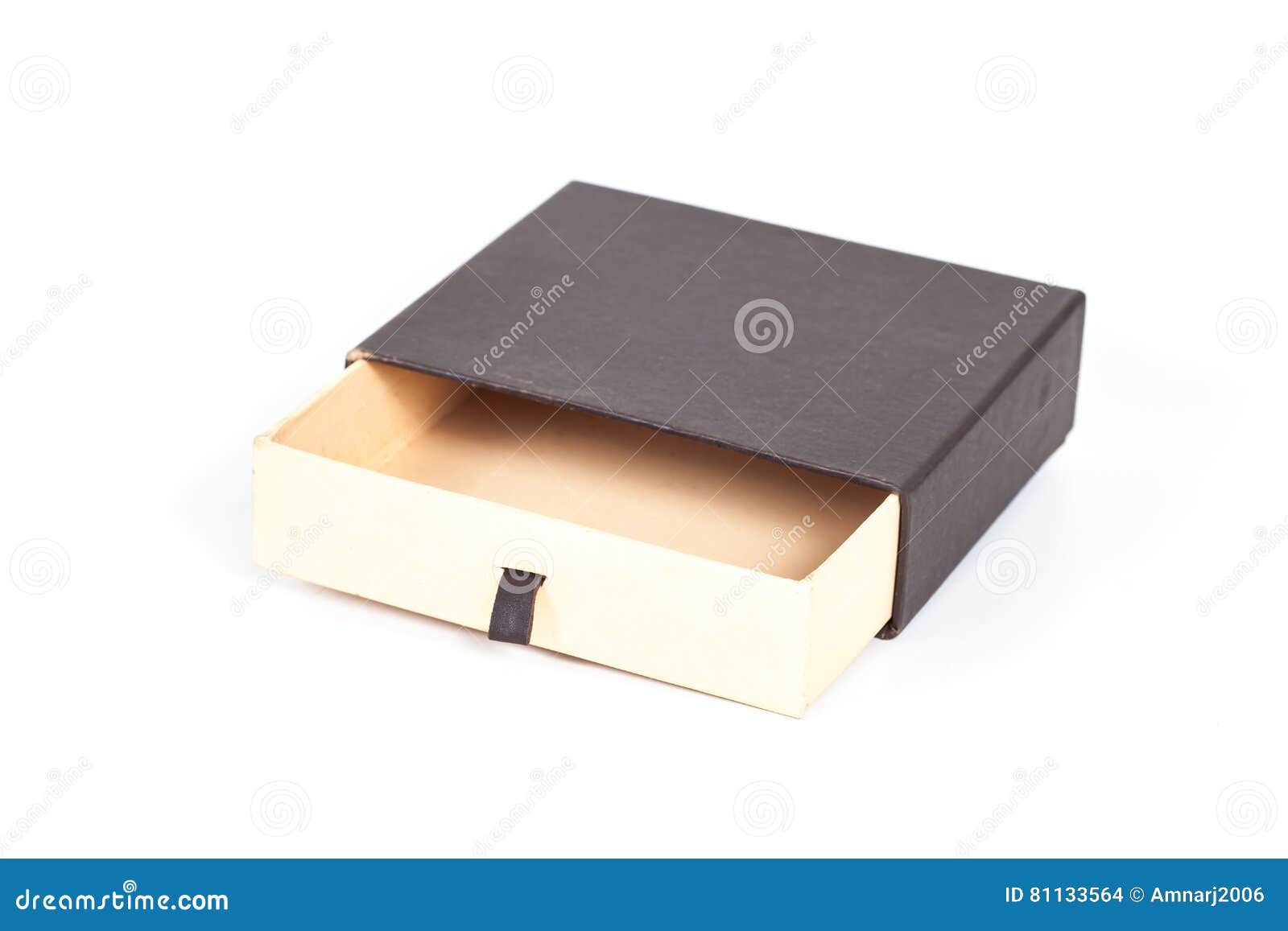 Open box on a white stock photo. Image of cover, package - 81133564