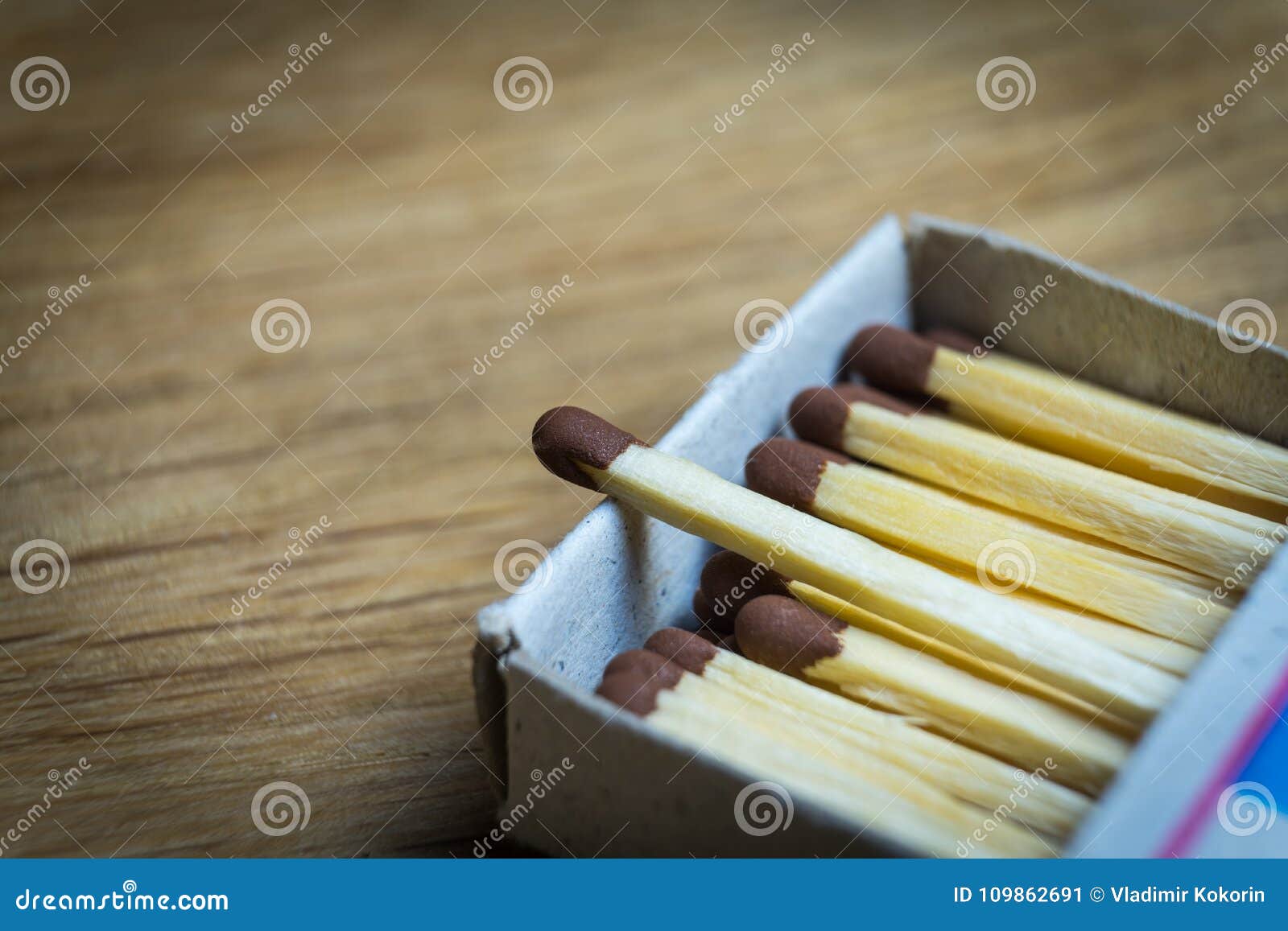 The Open Boxes of Matches are Photographed Close-up. Stock Image ...