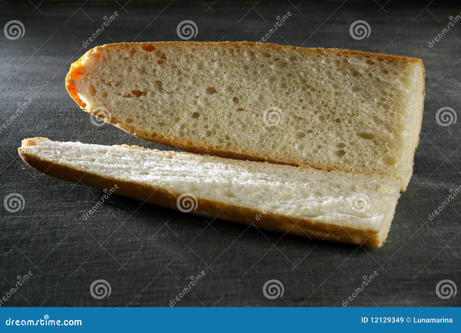 Open Bread Prepared To Blank Sandwich Stock Image - Image of concept ...