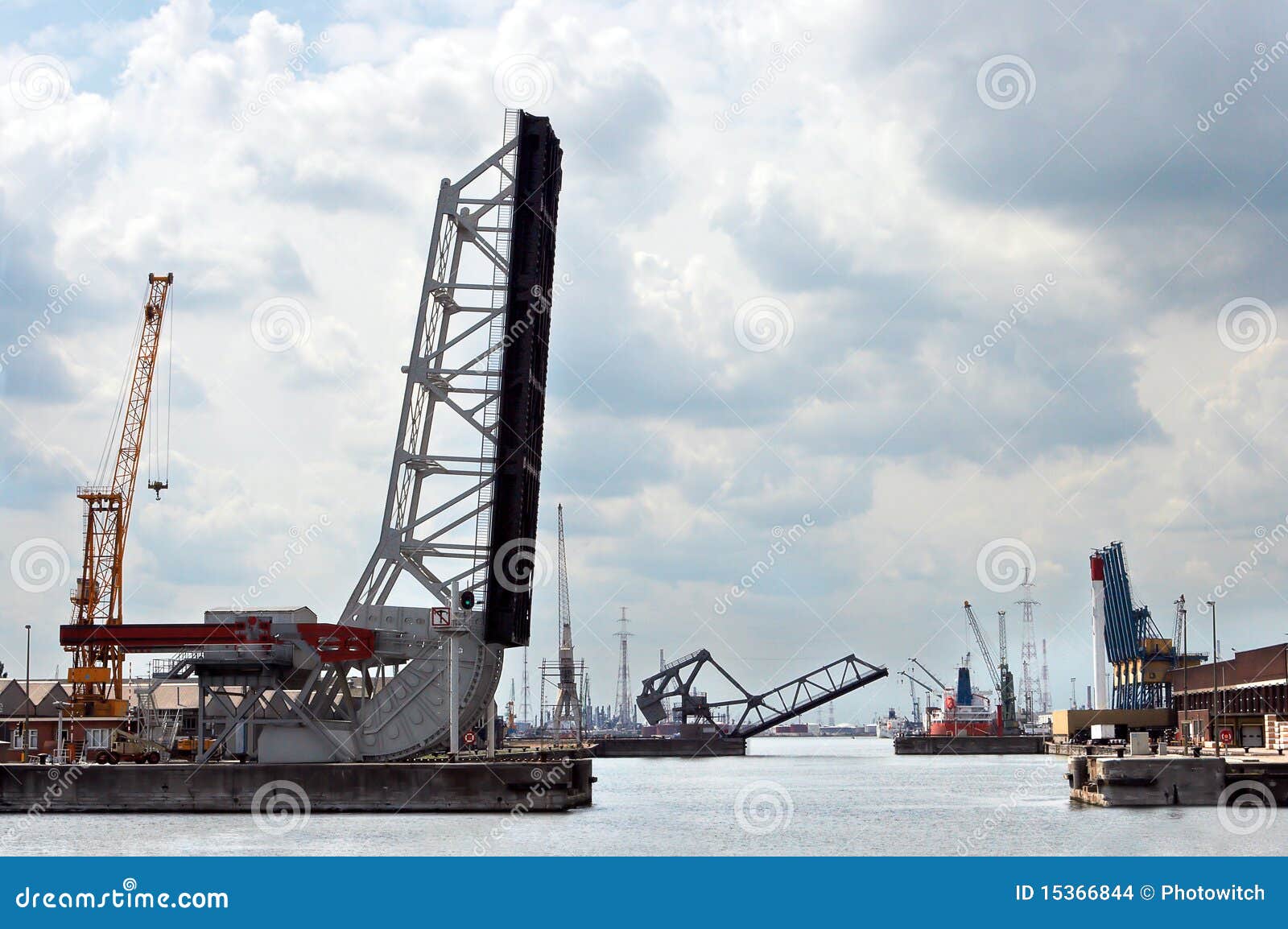 Open bridges stock photo. Image of flanders, goods, export - 15366844