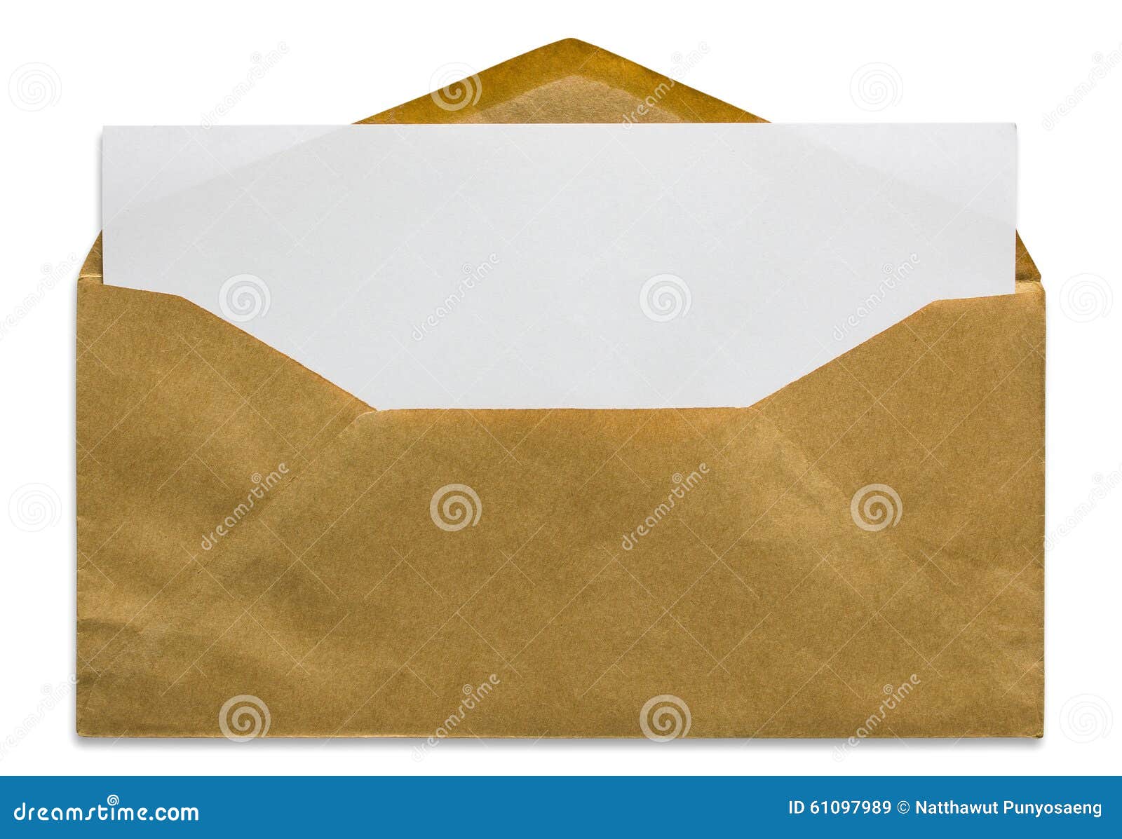 Blank Letter Envelope Template White Paper Texture Background Desk ...