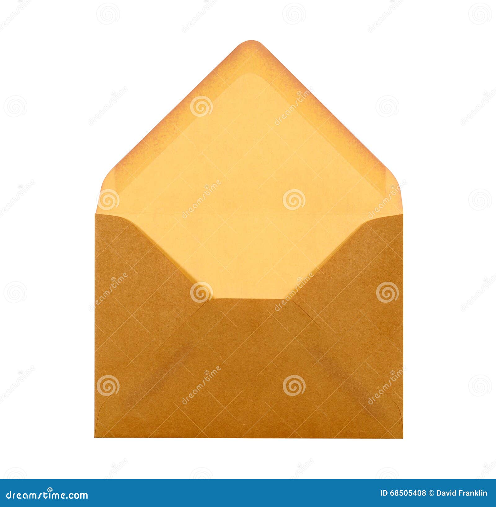 Open Manila Folder (with Path) Stock Photo | CartoonDealer.com #11521266