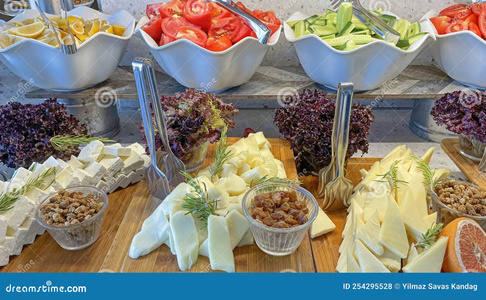 Open Buffet Breakfast at the Hotel Stock Photo - Image of close, lunch ...