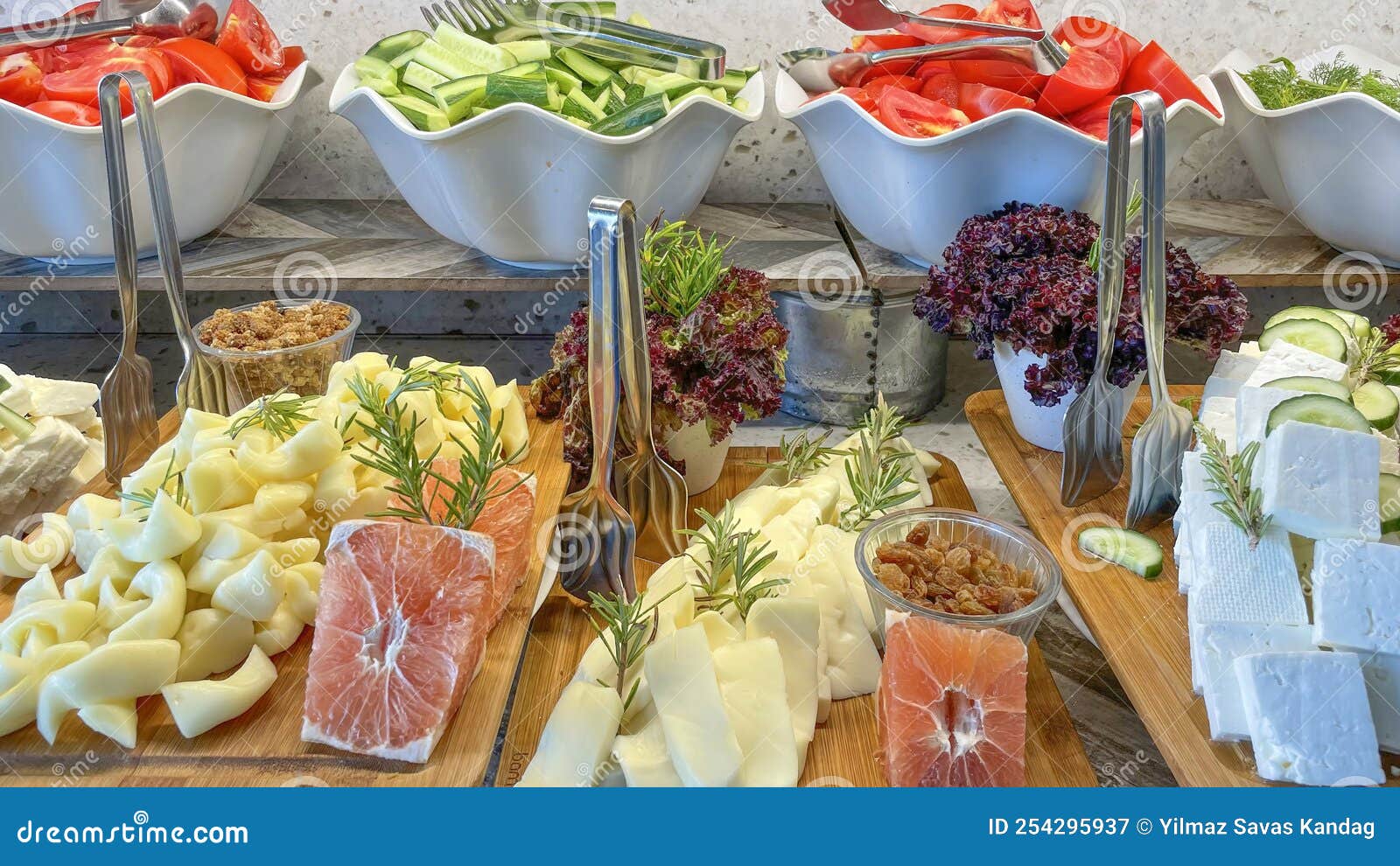 Open Buffet Breakfast at the Hotel Stock Image - Image of glass, food ...