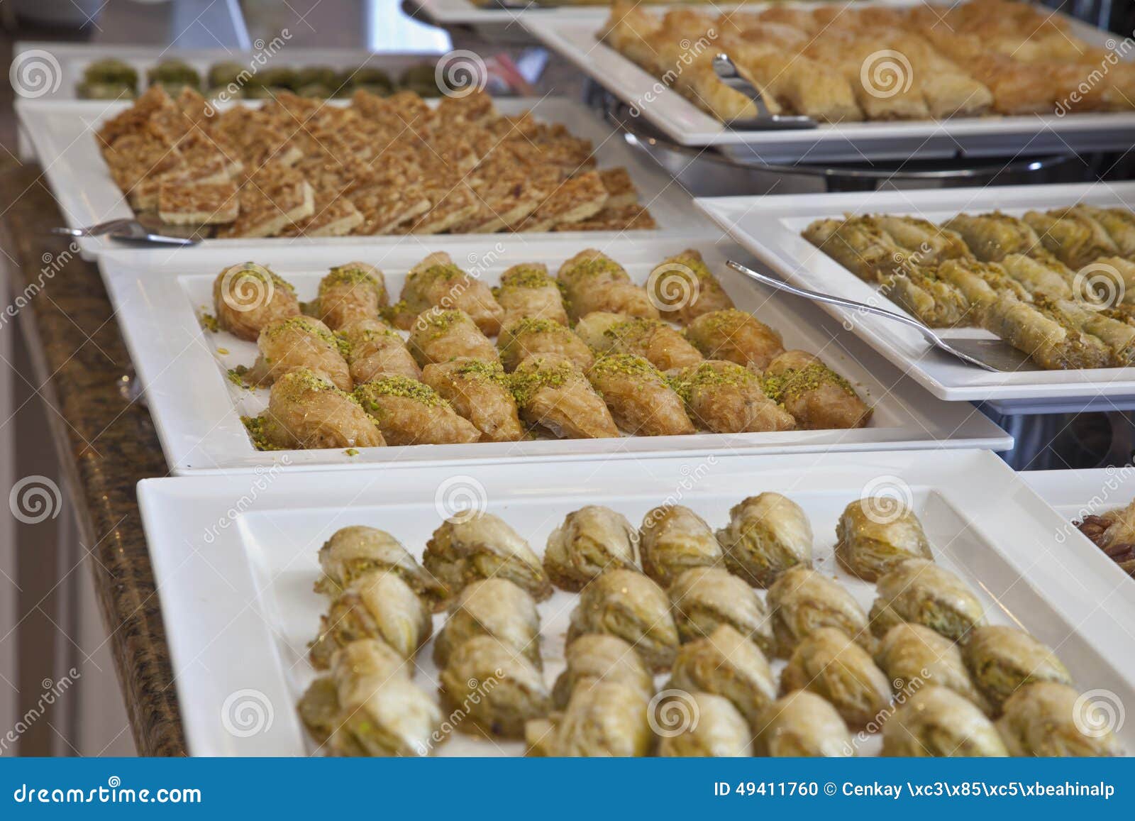 Open buffet in a hotel stock photo. Image of celebration - 49411760