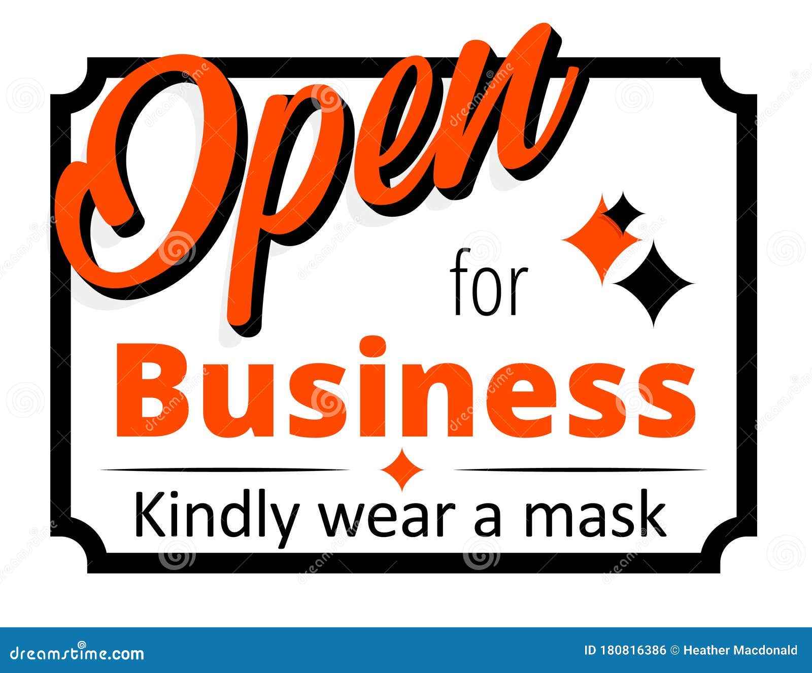 Open For Business Logos