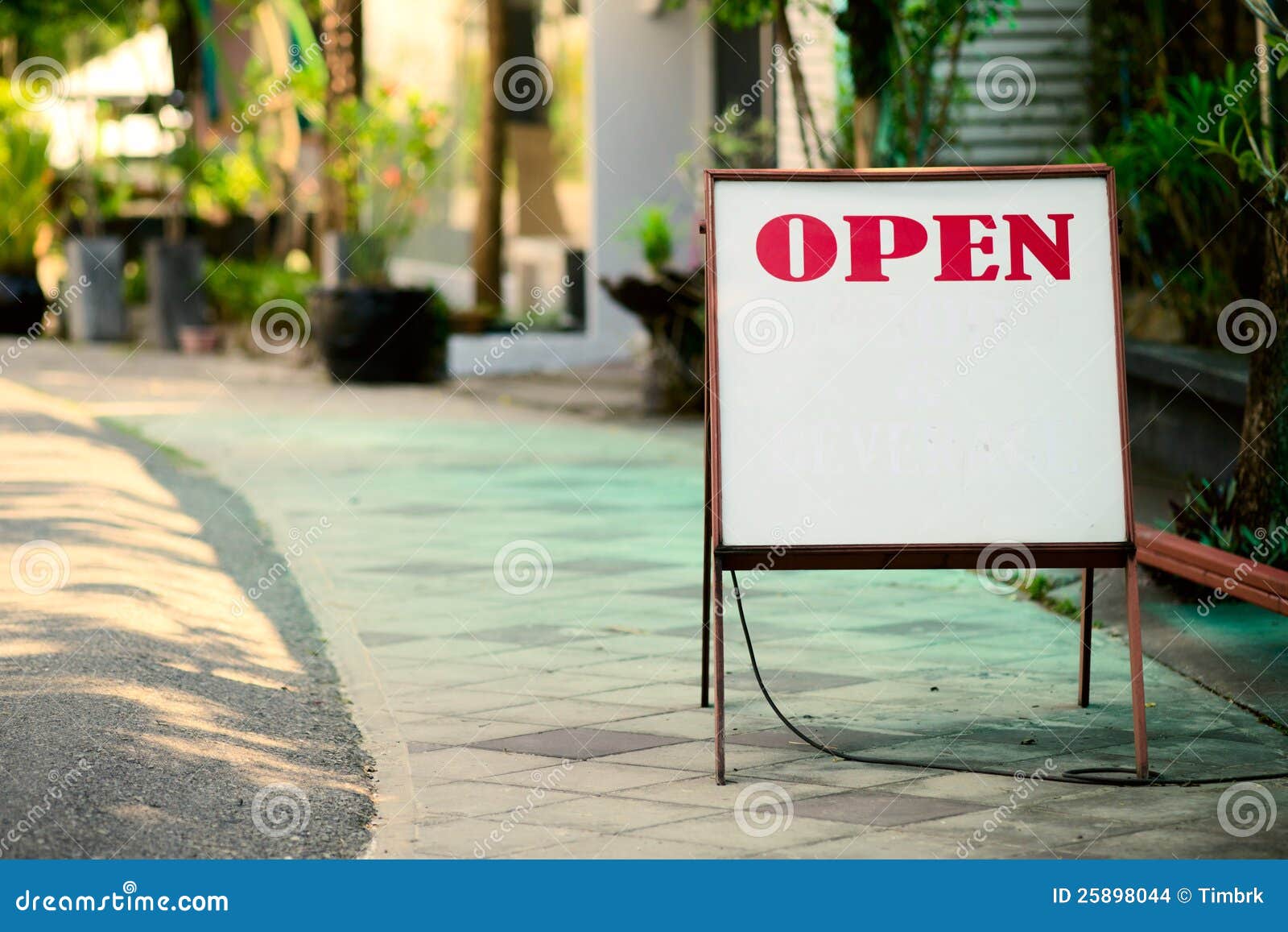 Open cafe sign stock photo. Image of tablet, word, advertisement - 25898044